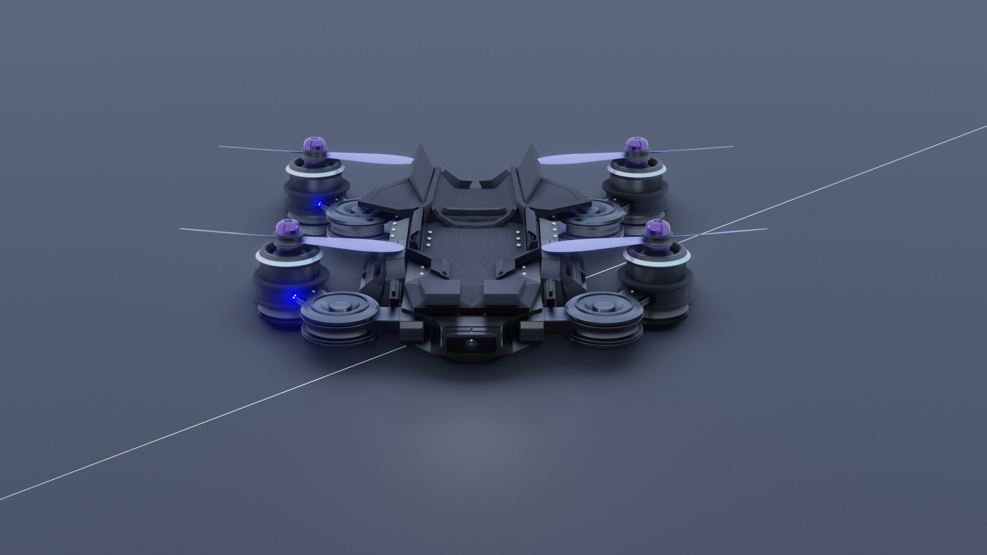 ArtStation - Bat Drone