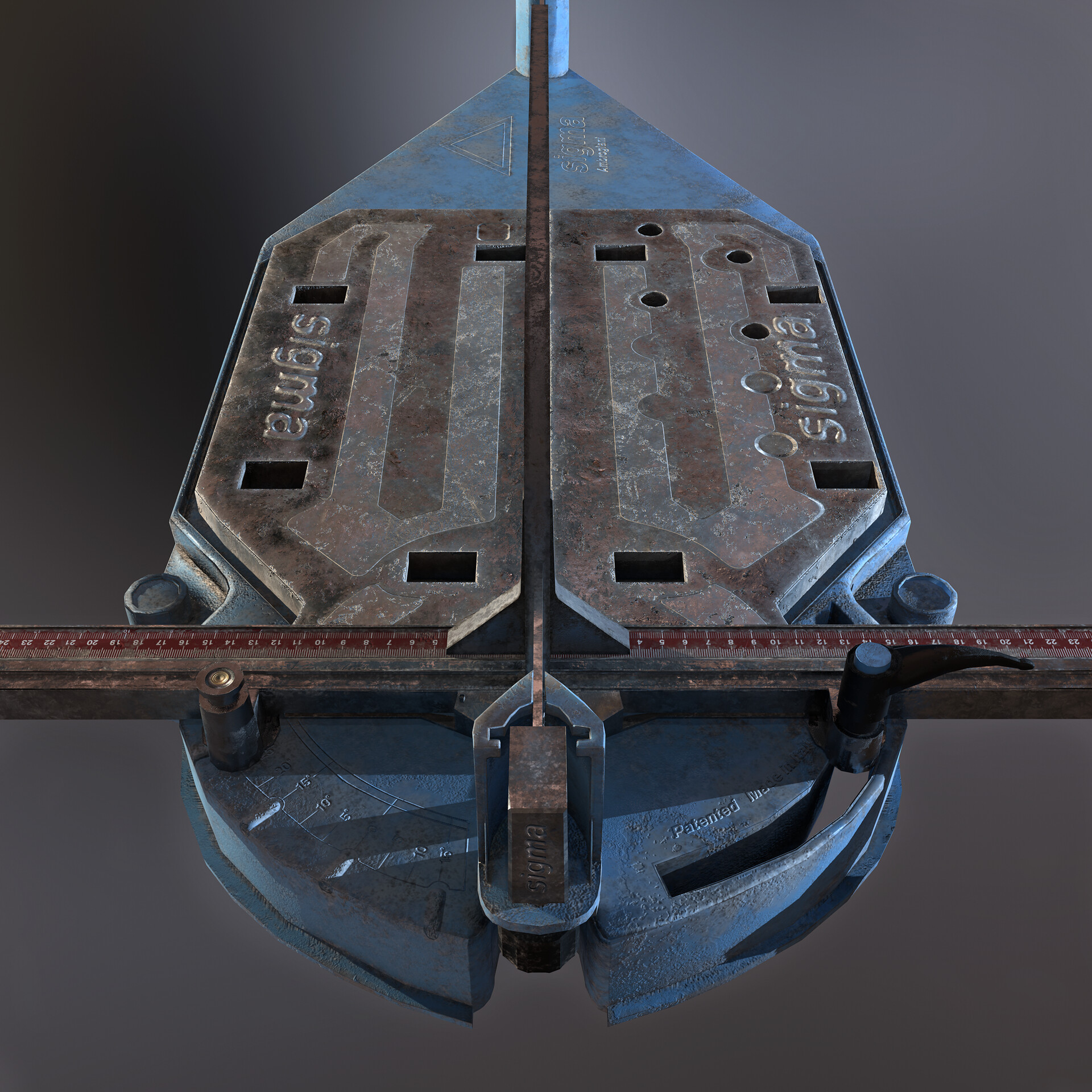 ArtStation - Hard Surface Modeling - Tile Cutter
