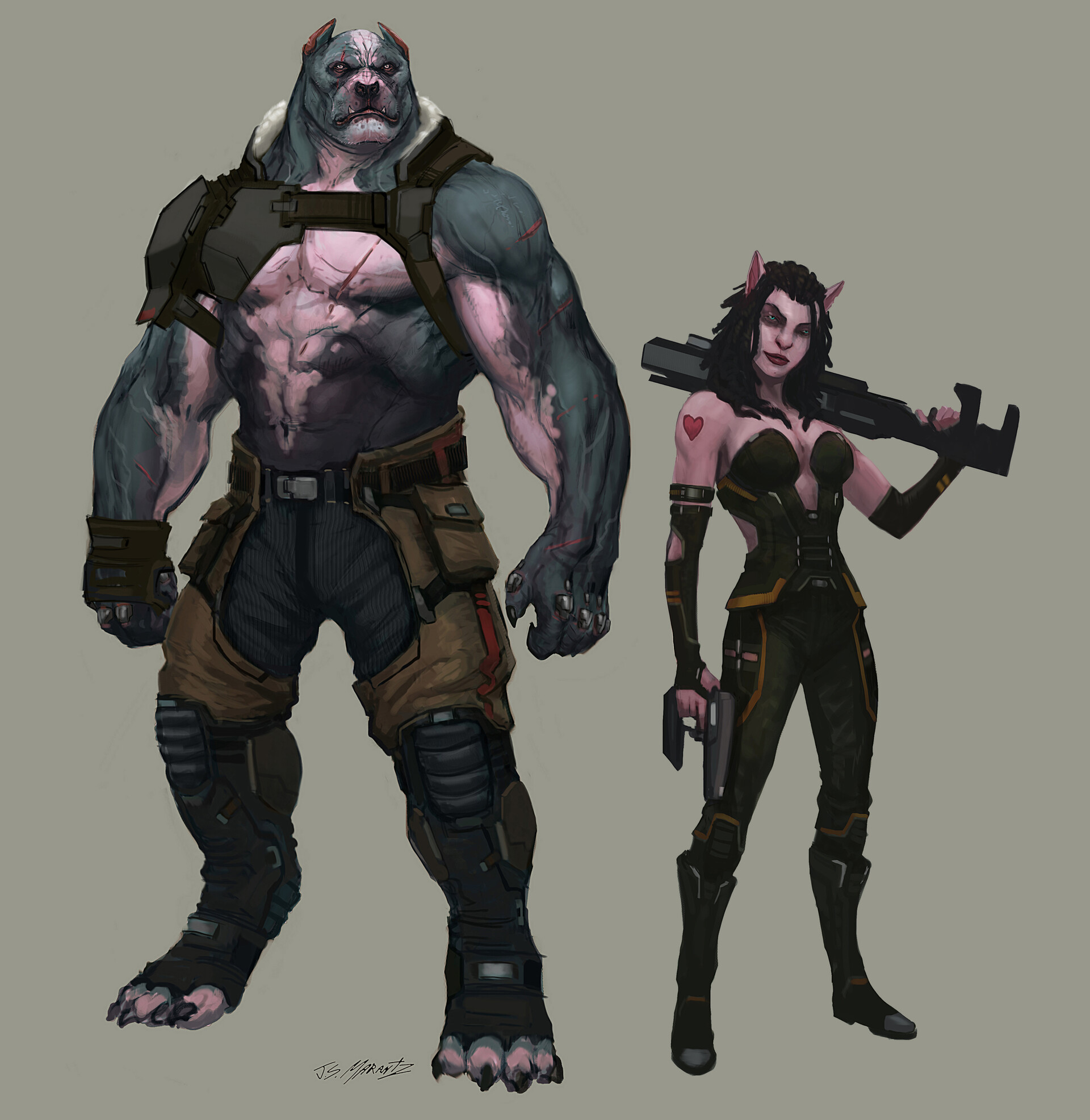 ArtStation - PITT and MINX