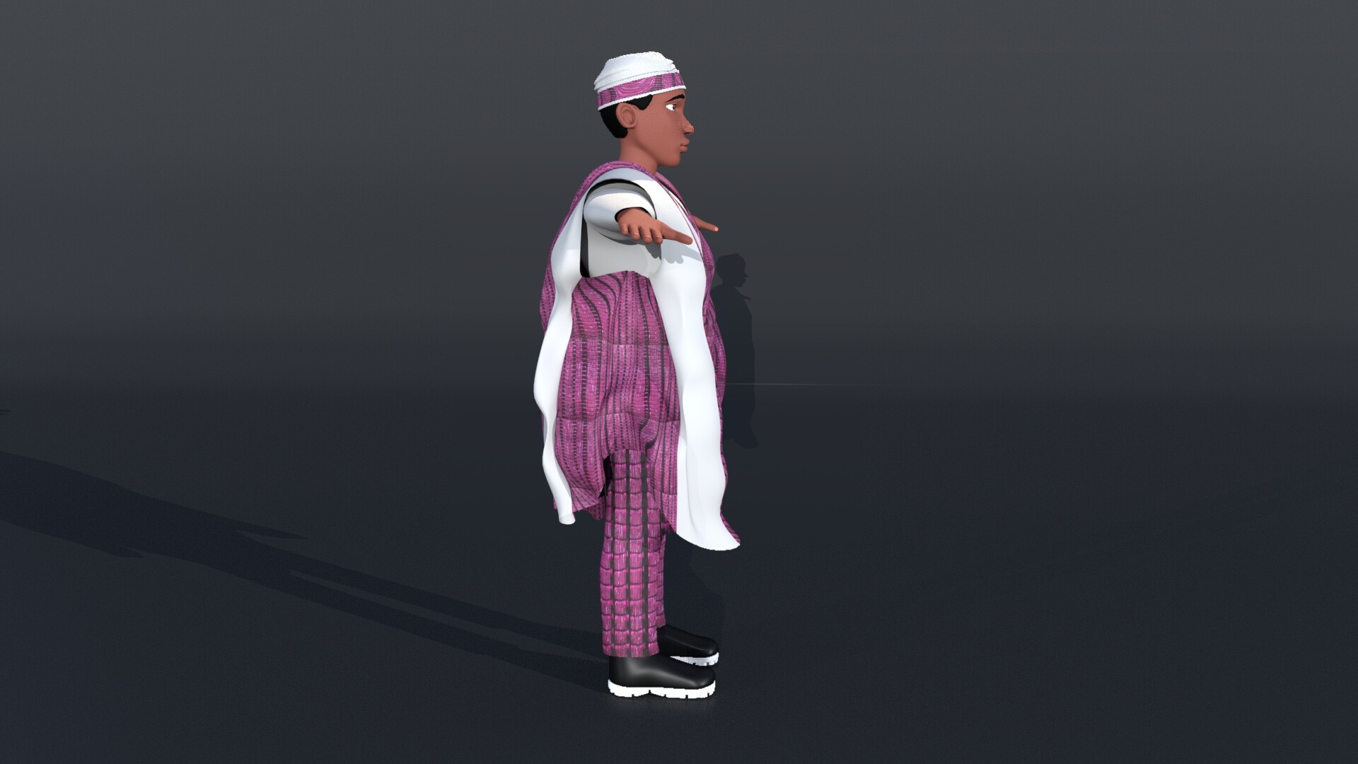 ArtStation - 3D African male character