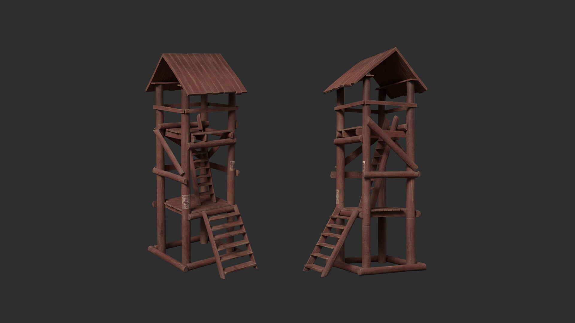 ArtStation - Wood Tower