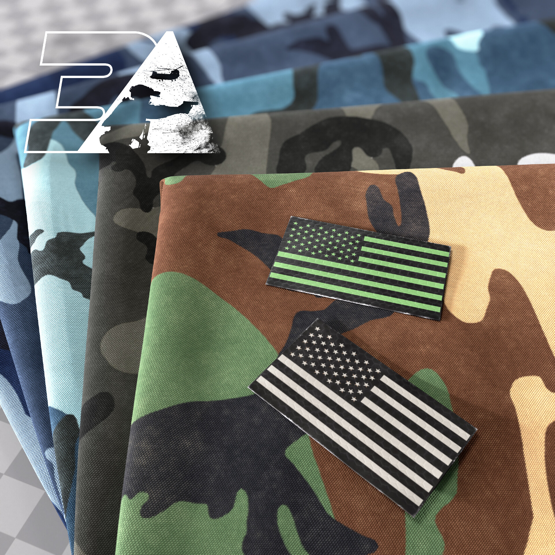 ArtStation - M81 Camo Patterns