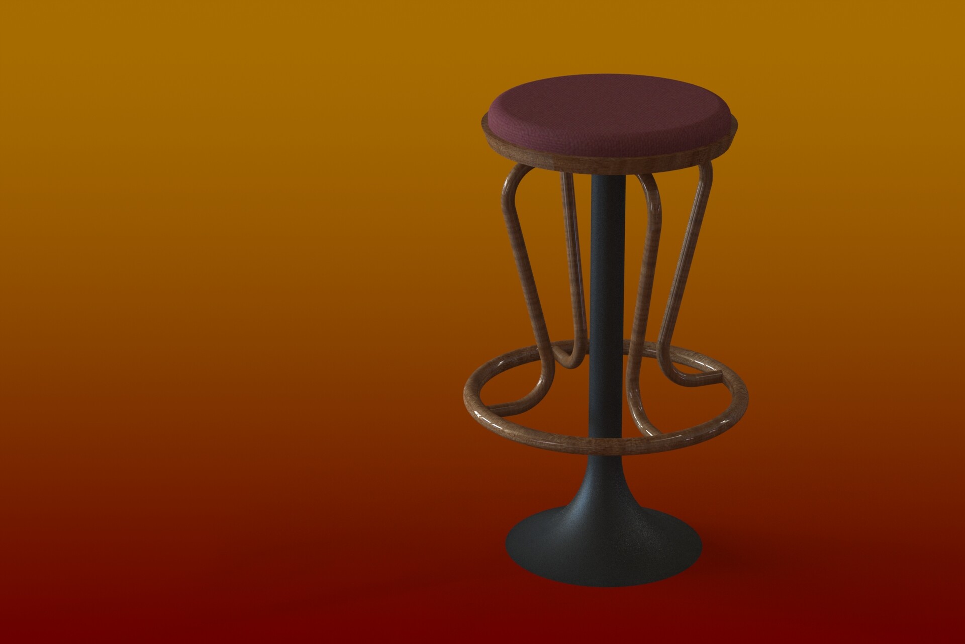 ArtStation - Octo Bar Stool