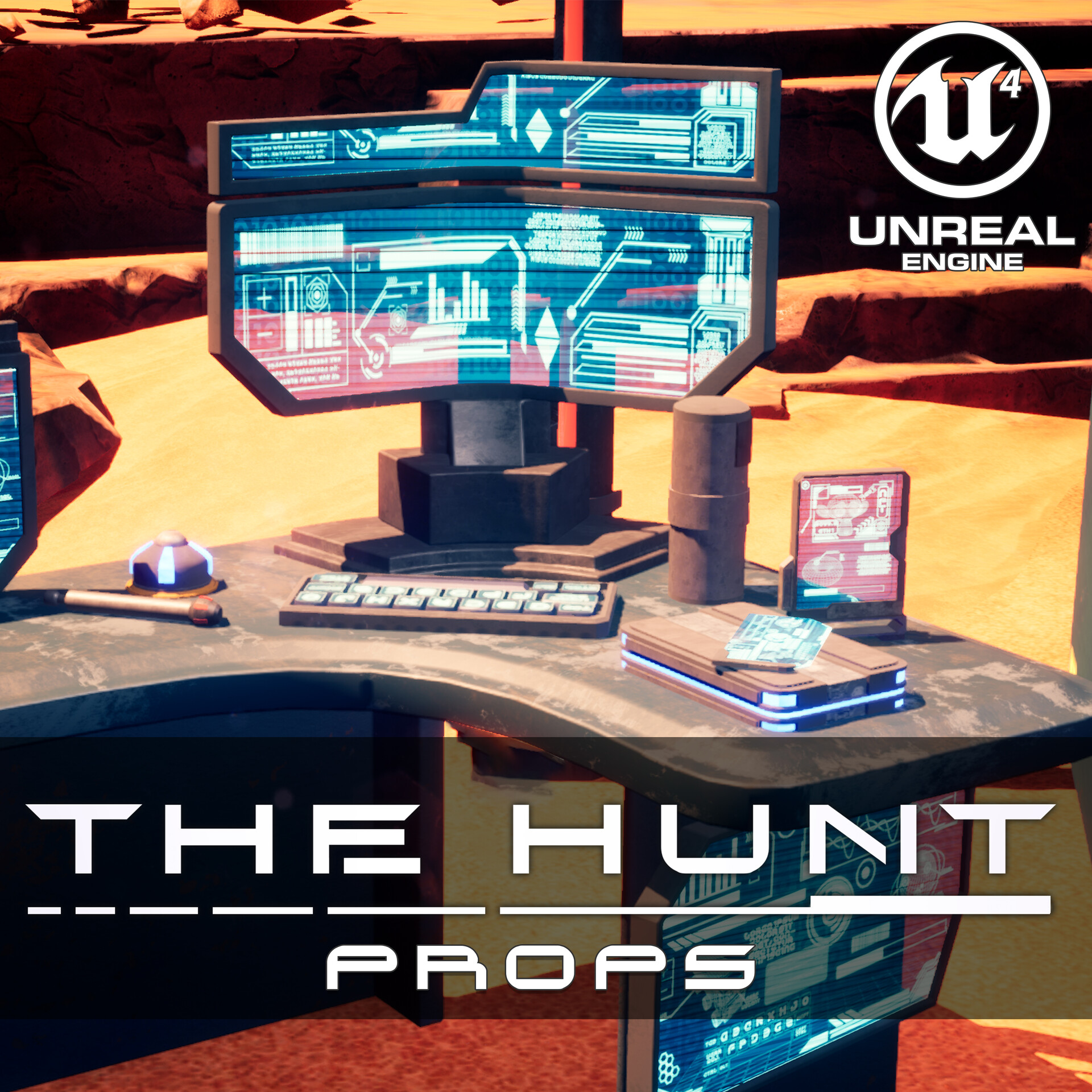 ArtStation - THE HUNT - PROPS