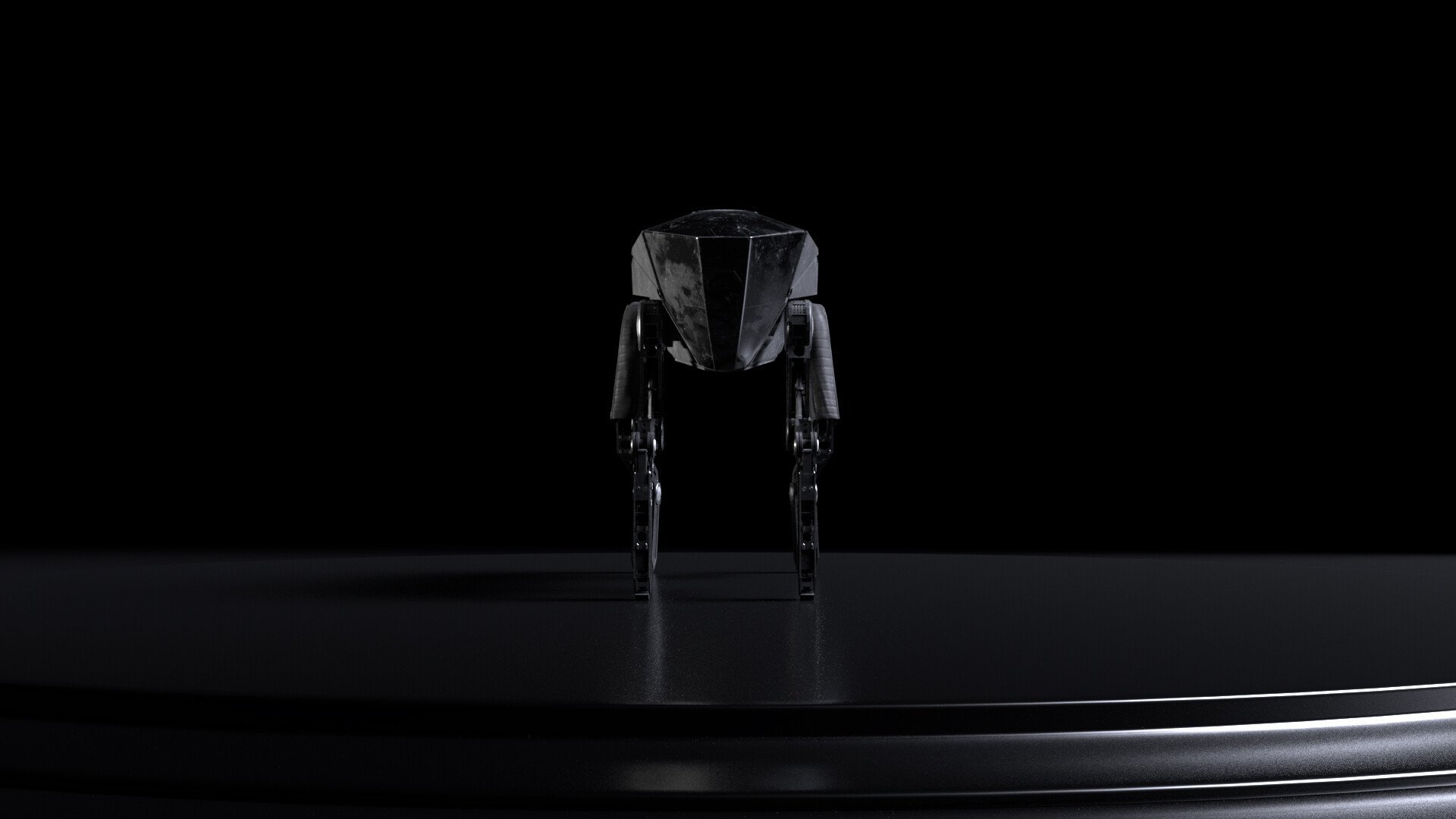 ArtStation - Robot dog - MetalHead from the Black Mirror serie