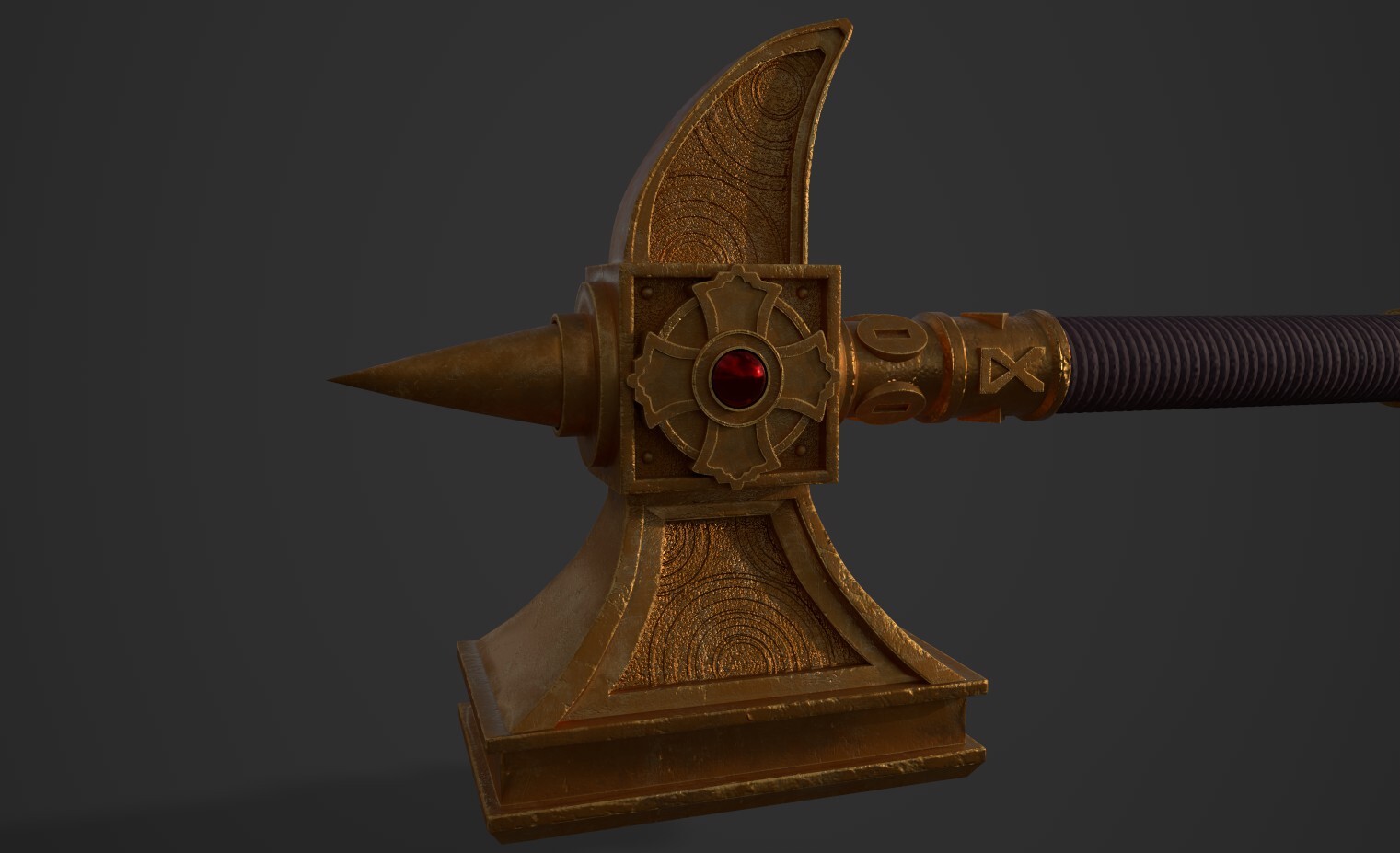 ArtStation - Fan-Made Ghal Maraz Model from Warhammer