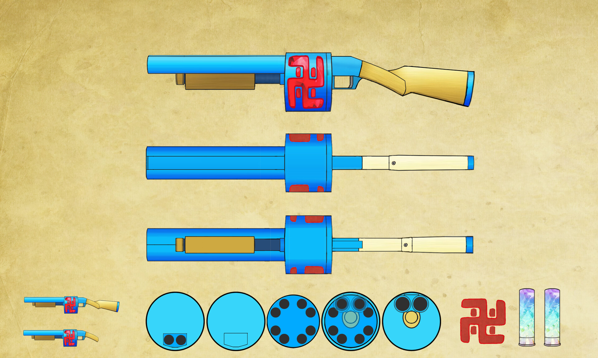 ArtStation - Elemental Scattergun