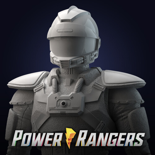 ArtStation - Power Rangers: Lightning Collection - Phantom Ranger