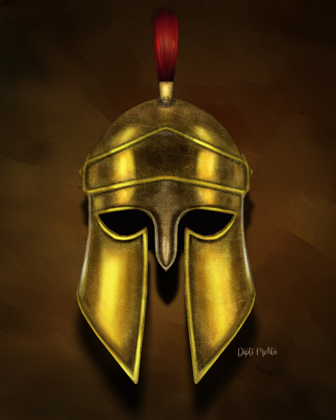 ArtStation - Warrior Helmet