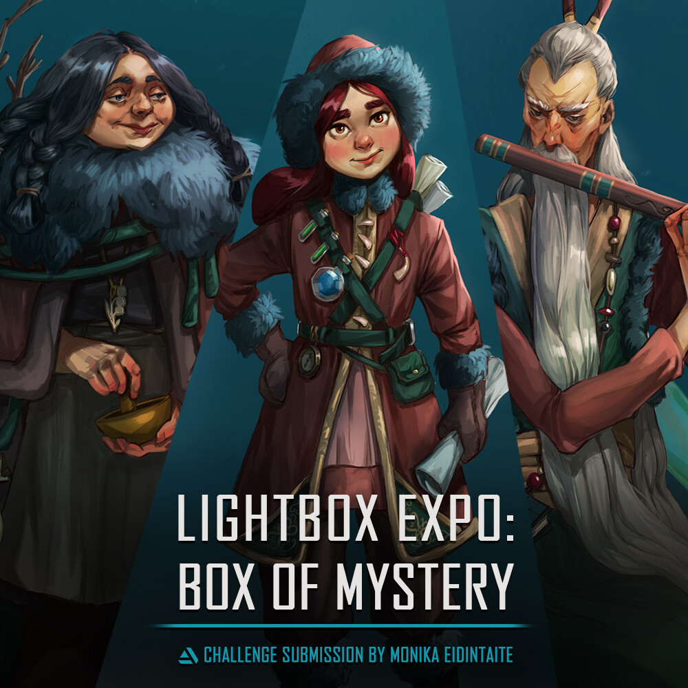 ArtStation - Lightbox Expo: Box of Mystery