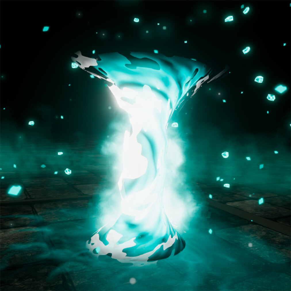 ArtStation - Frozen Tornado