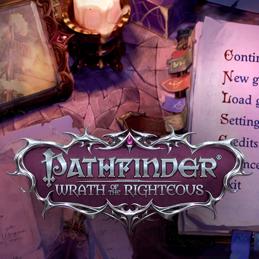 ArtStation - Pathfinder: Wrath of the Righteous. Main menu concept art.