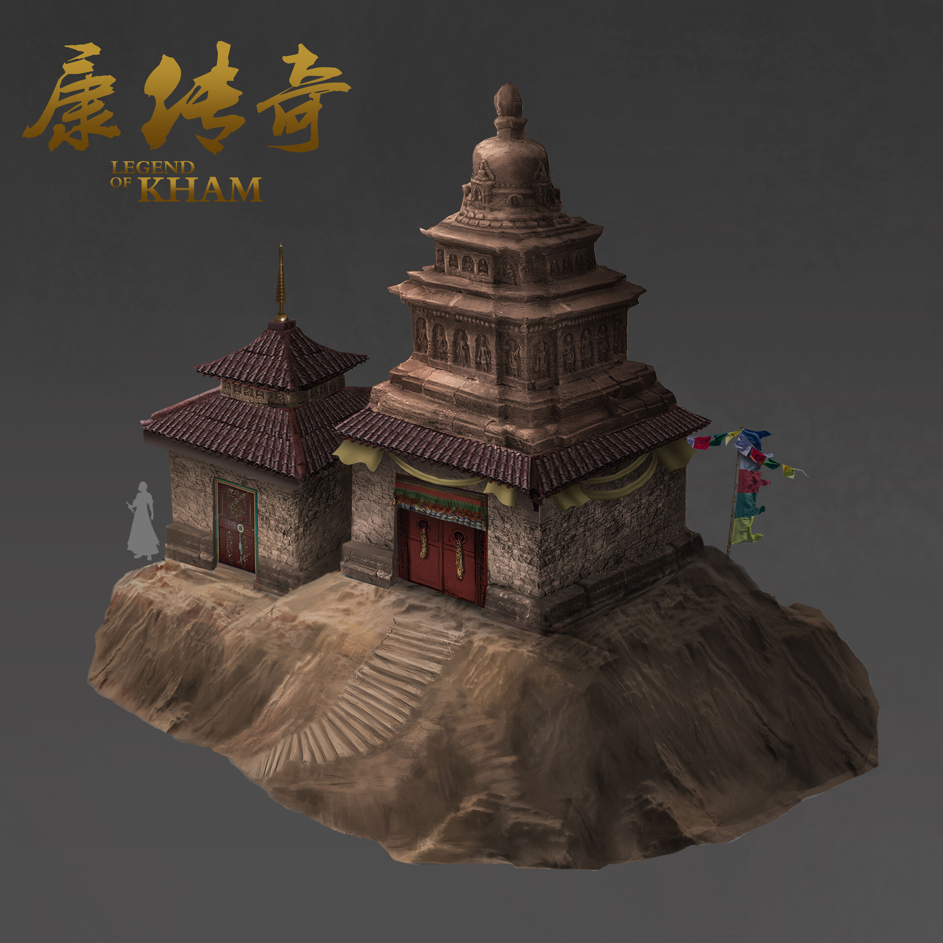 ArtStation - Legend Of Kham - Kham's Temple