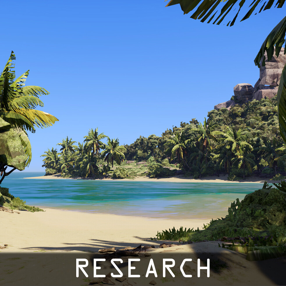 ArtStation - Research - Island Procedural