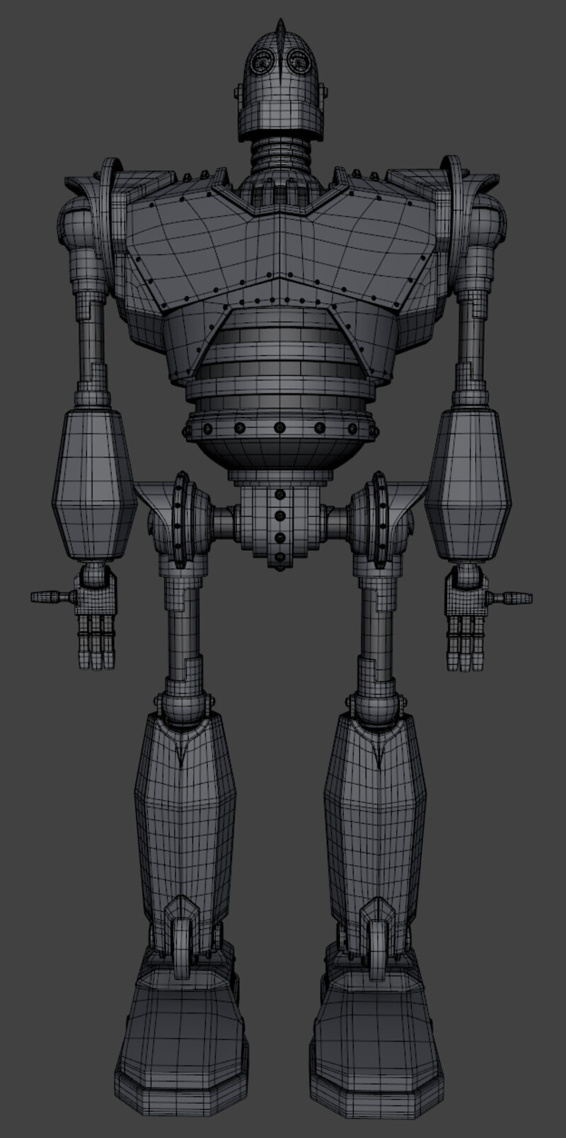 ArtStation - The Iron Giant (3D model)