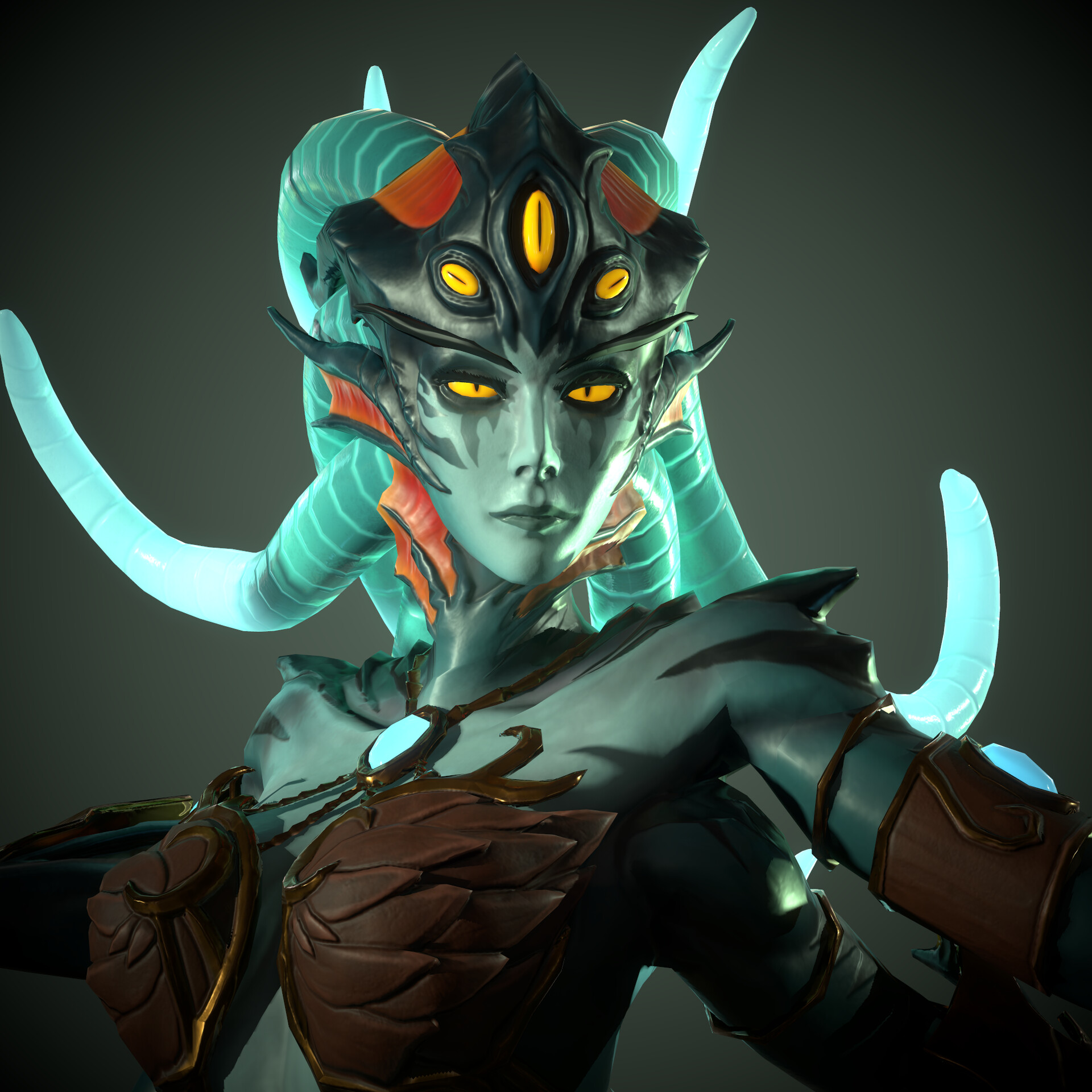 ArtStation - Queen Azshara Fanart