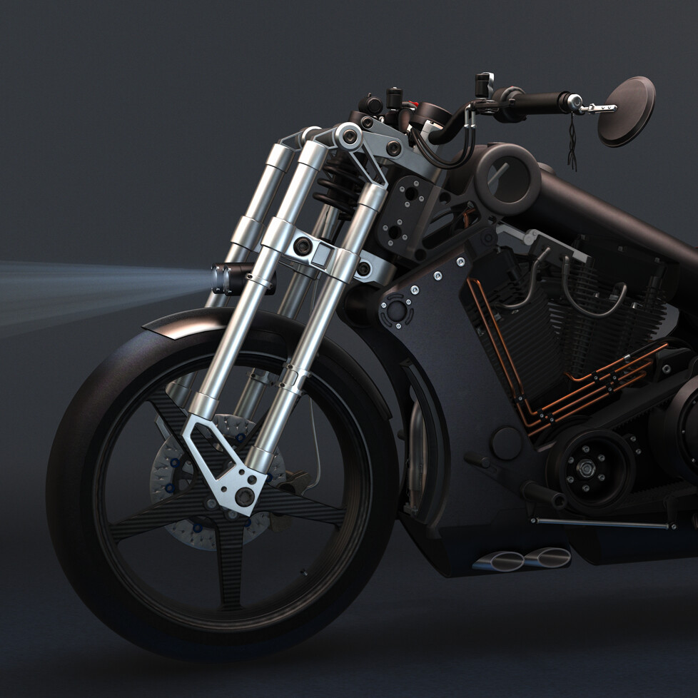 ArtStation - Concept Street Bike