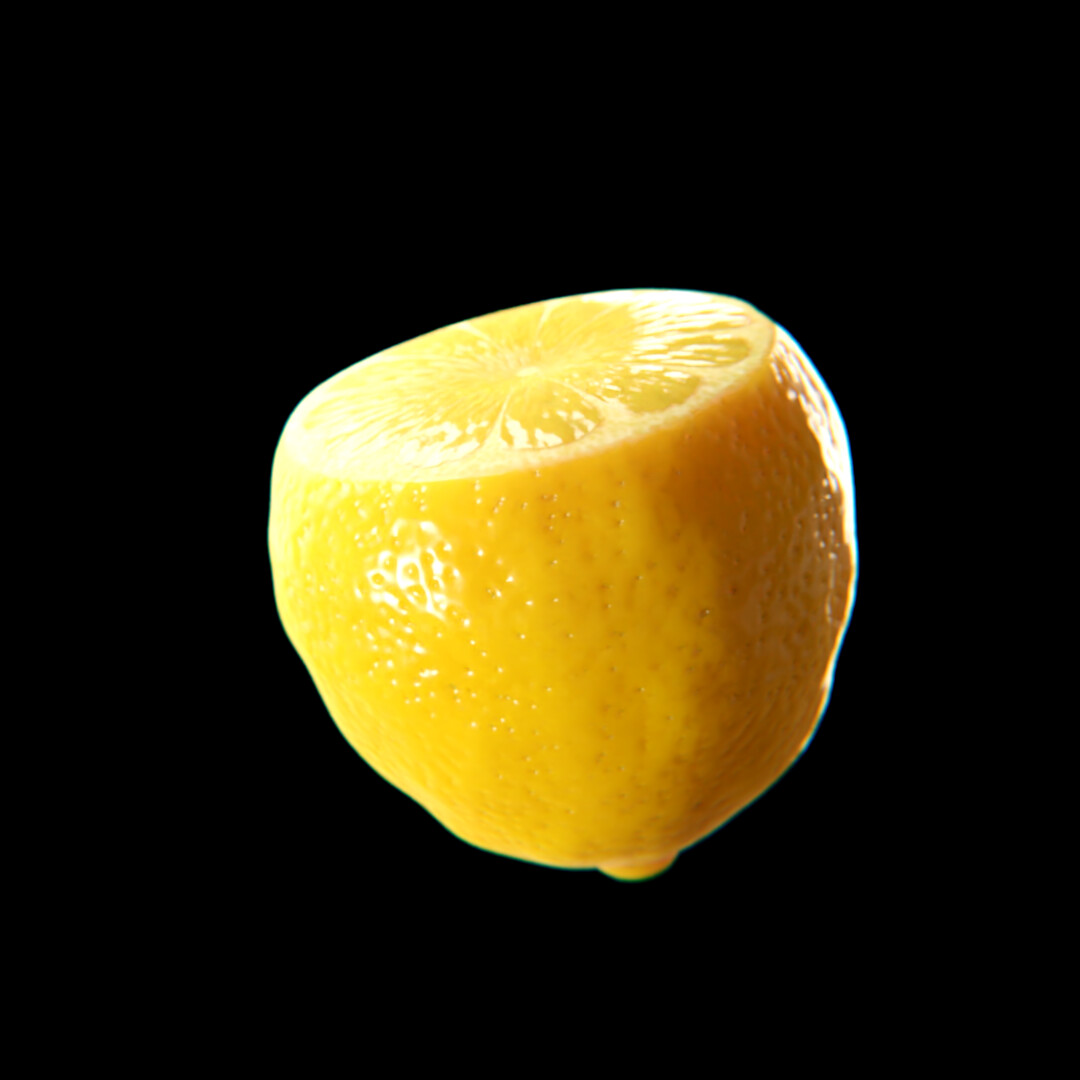 ArtStation - Procedural Animated Lemon Material