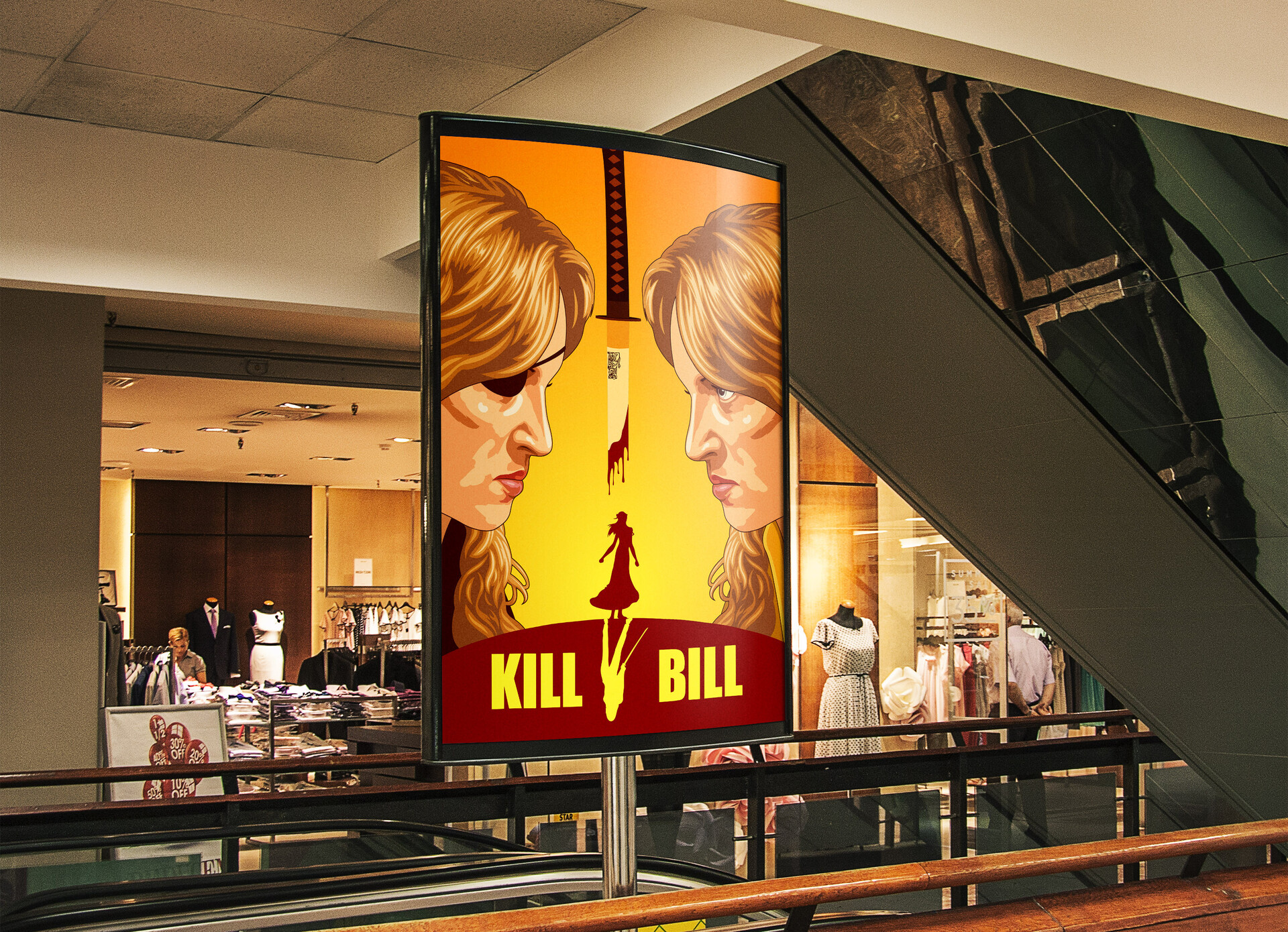 ArtStation - Kill Bill Movie Poster