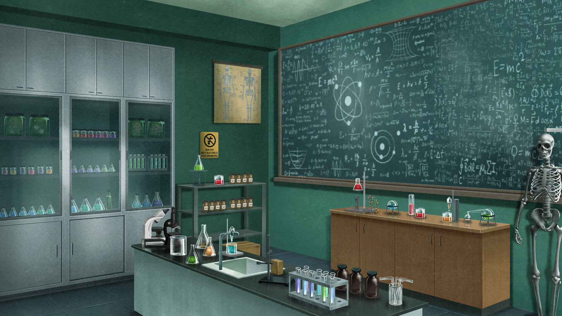 ArtStation - Science Room