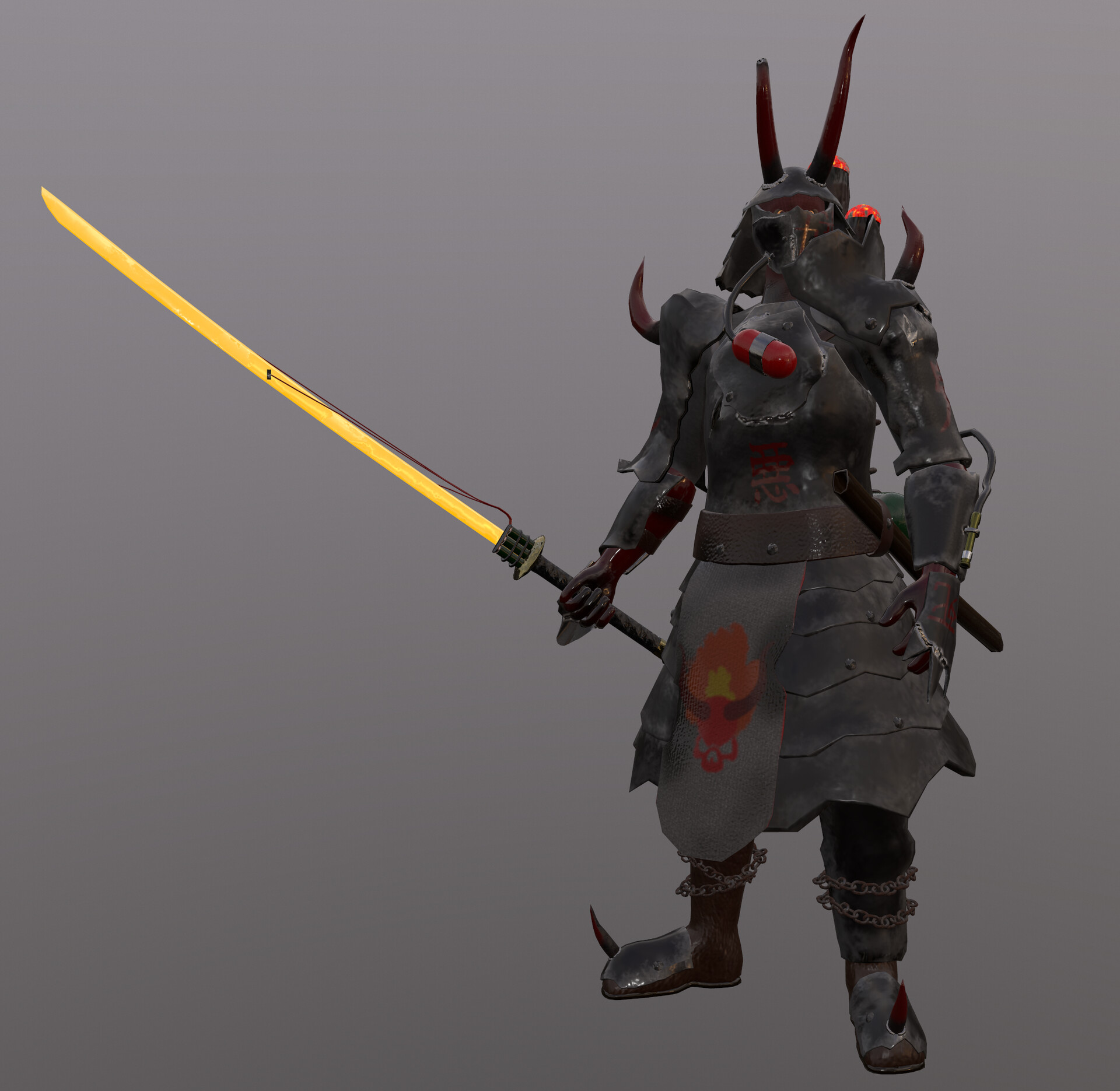 ArtStation - 'The Oni' Character Model