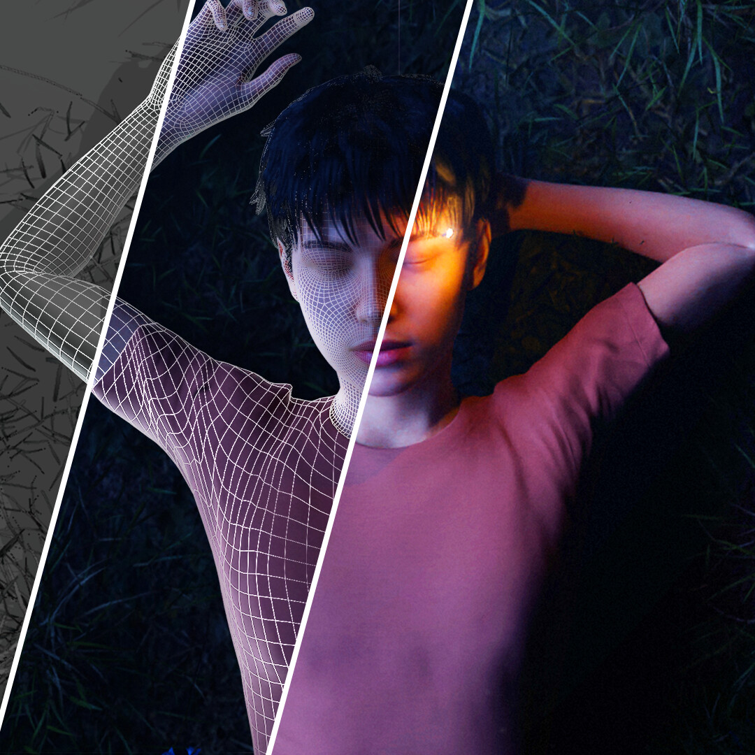 ArtStation - 'Ephemera' - Animation Breakdown