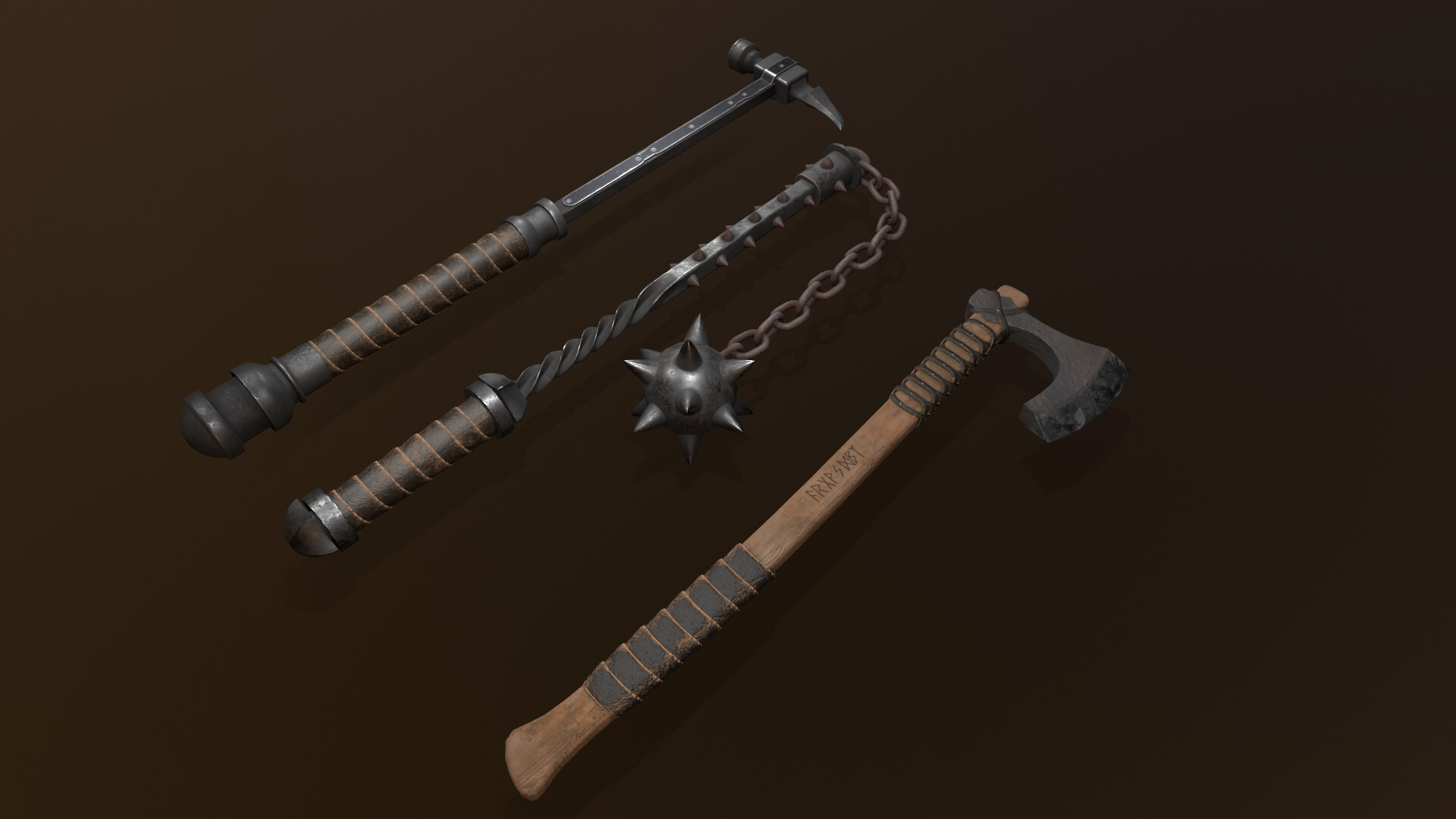 ArtStation - hand weapon