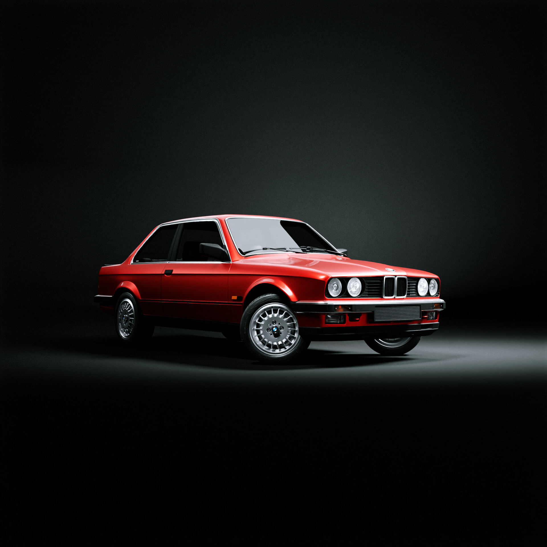 ArtStation - BMW E30 323i
