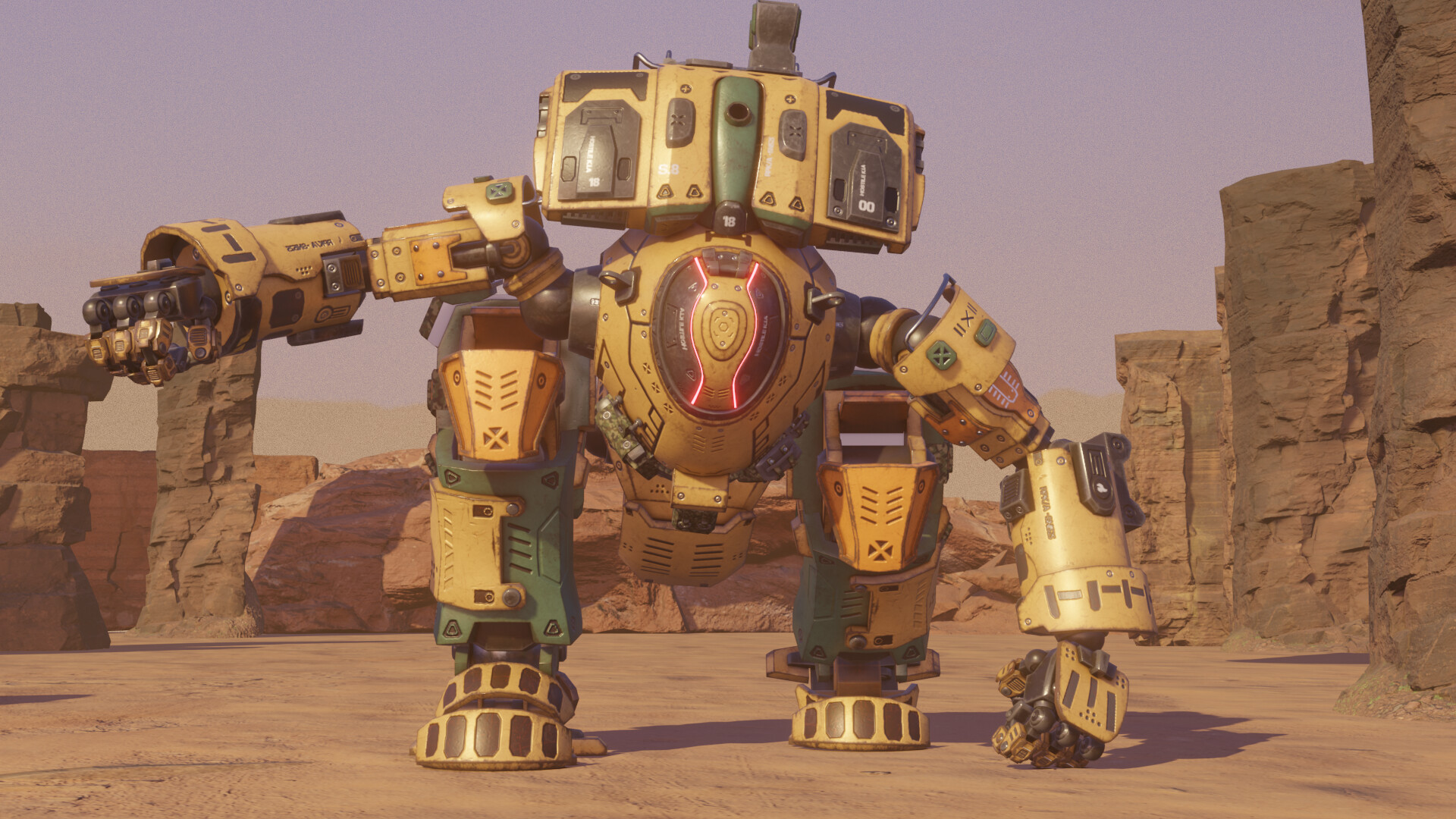 ArtStation - Titan/ Mech Short Animation