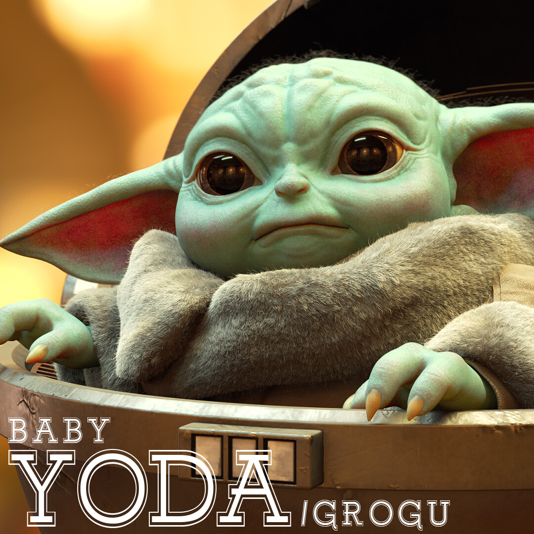 ArtStation - THE MANDALORIAN - BABY YODA (GROGU)
