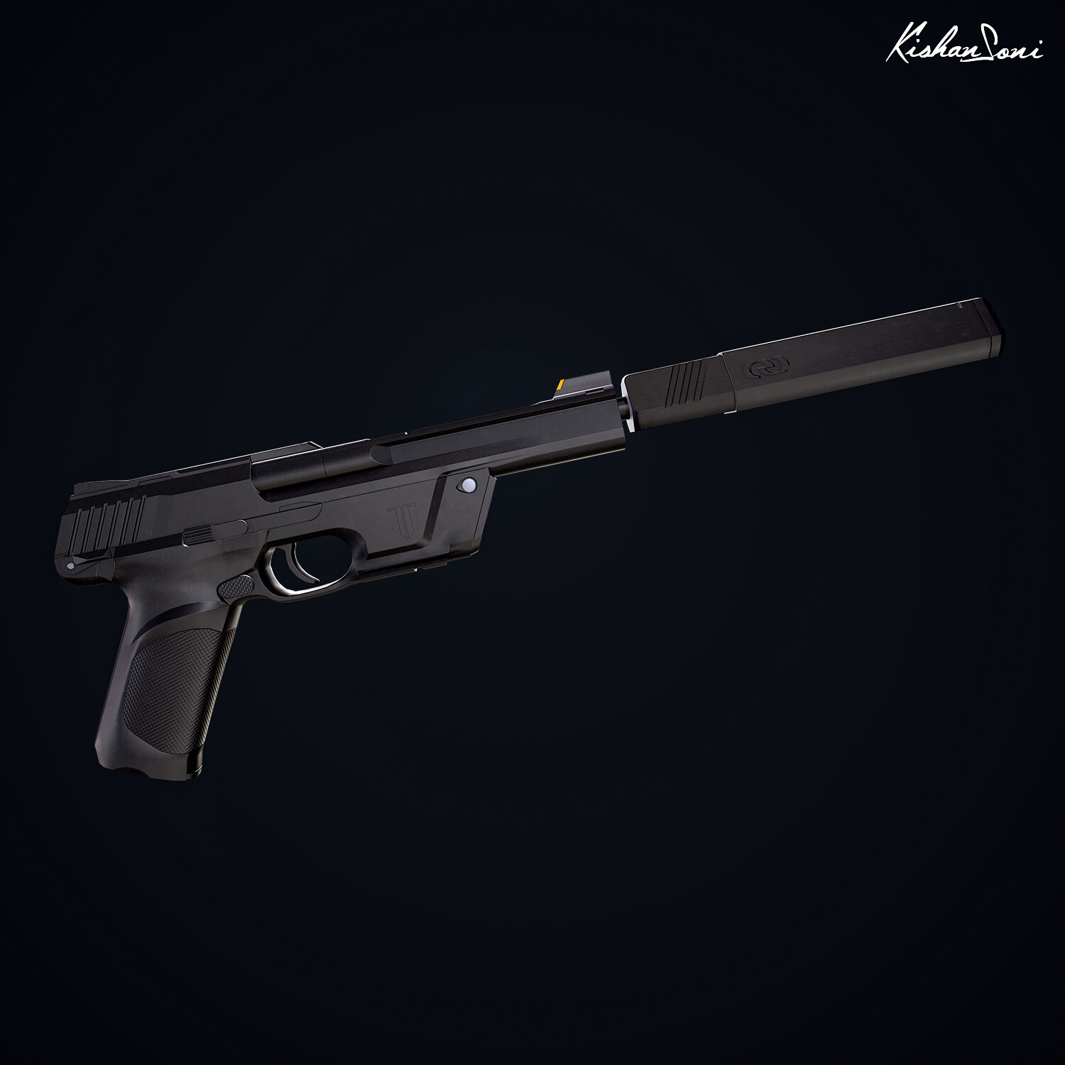 ArtStation - Ghost Pistol - Valorant