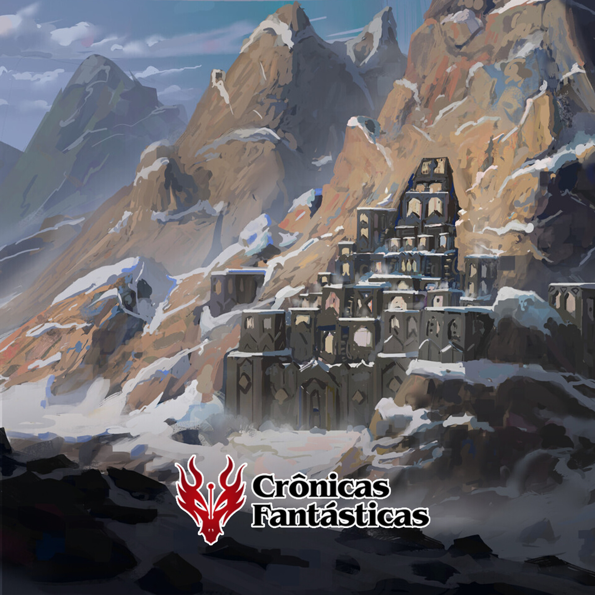 ArtStation - Black Rock - Dwarf city