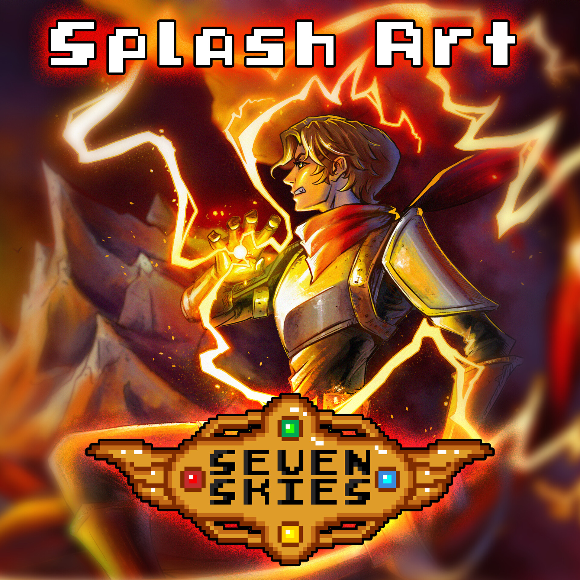 ArtStation - Seven Skies - Official Splash Art