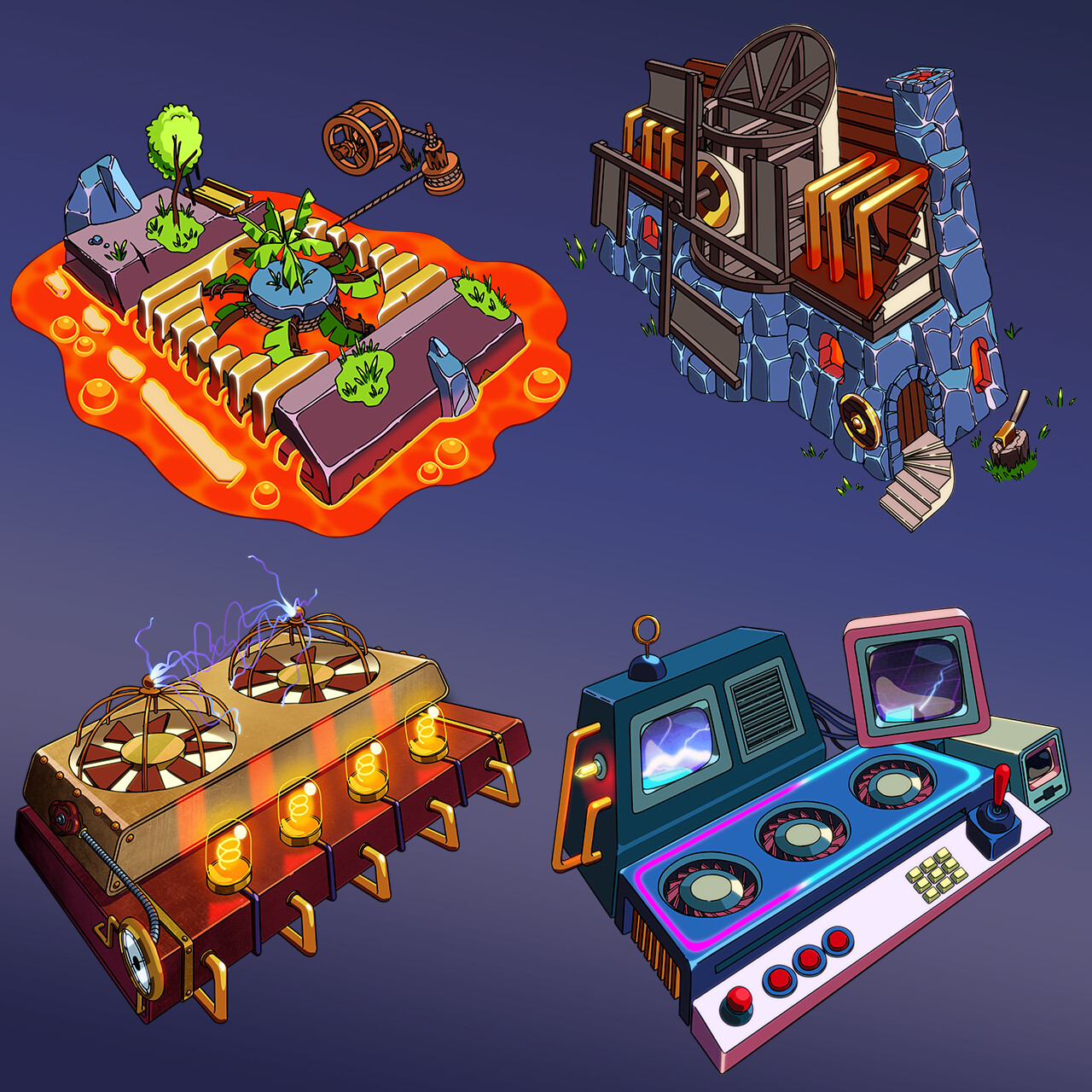 ArtStation - CLIENT WORK - Graphics Cards Designs