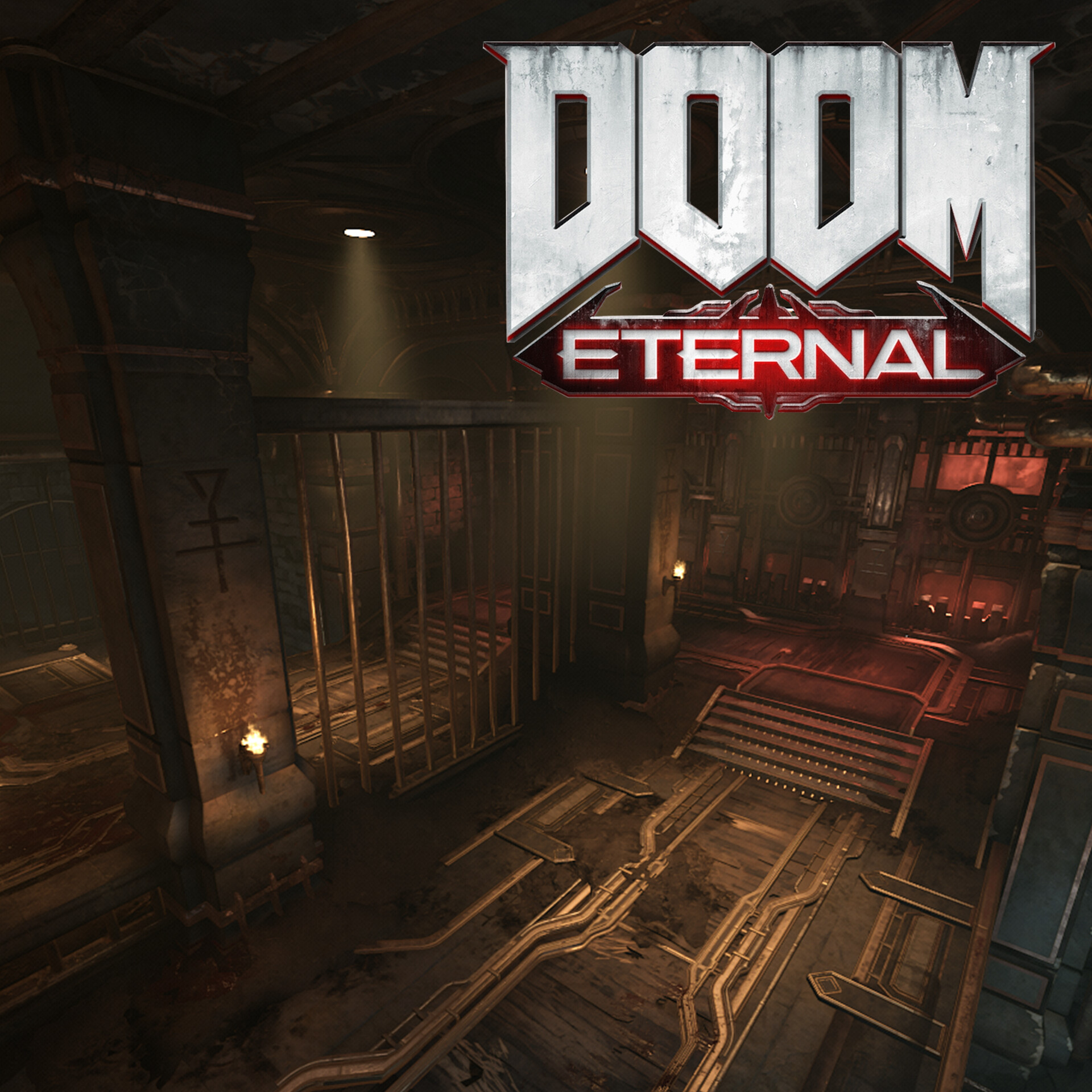 ArtStation - DOOM: Eternal - Underground Arena