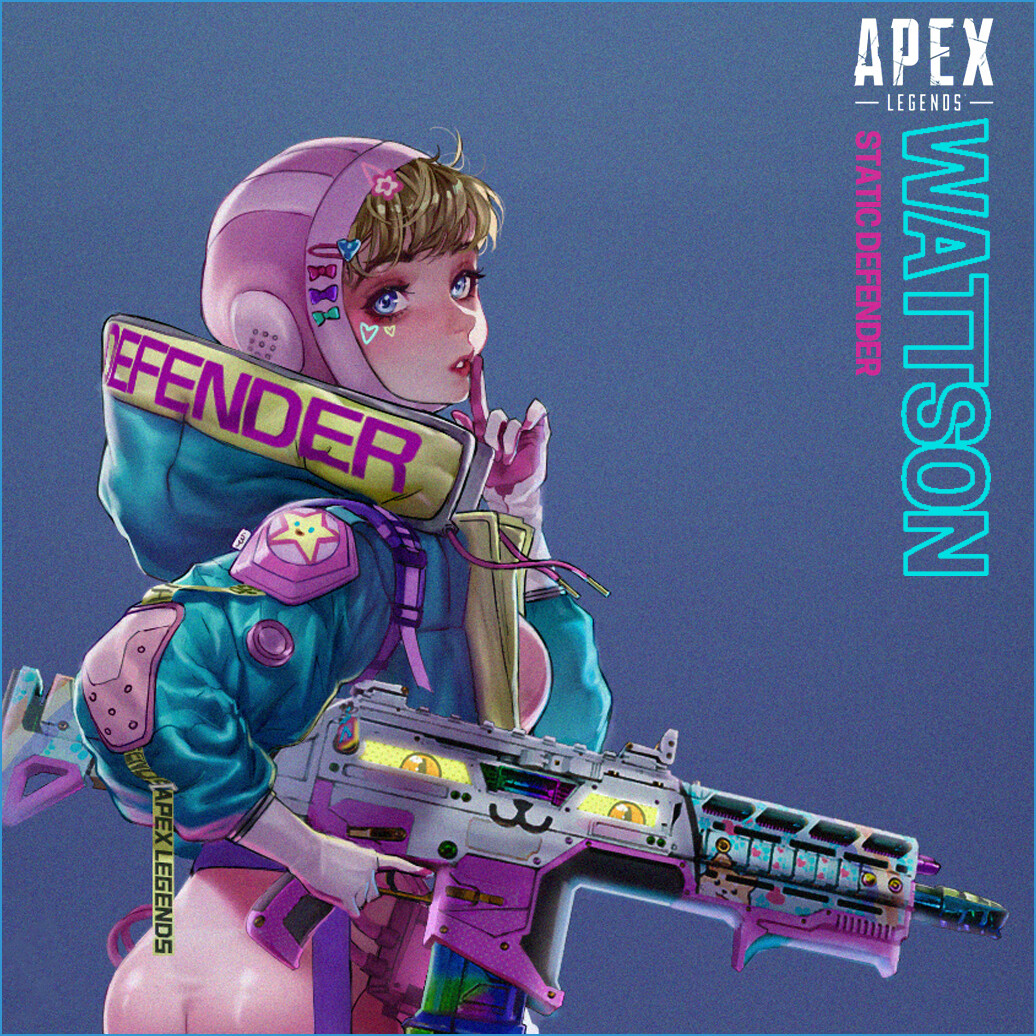 ArtStation - Apex legends-wattson