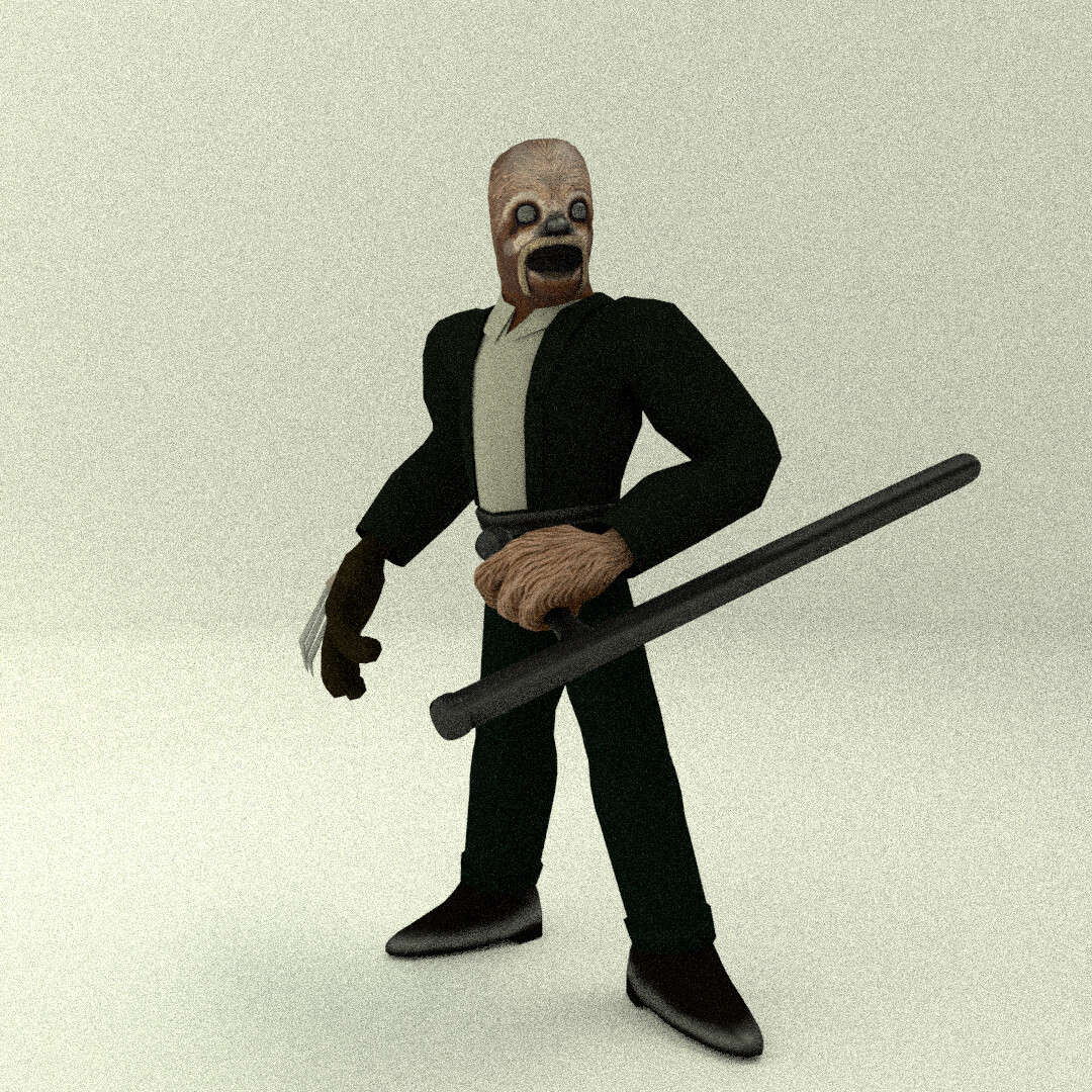 ArtStation - KainRazor the Bad Guy Sloth!