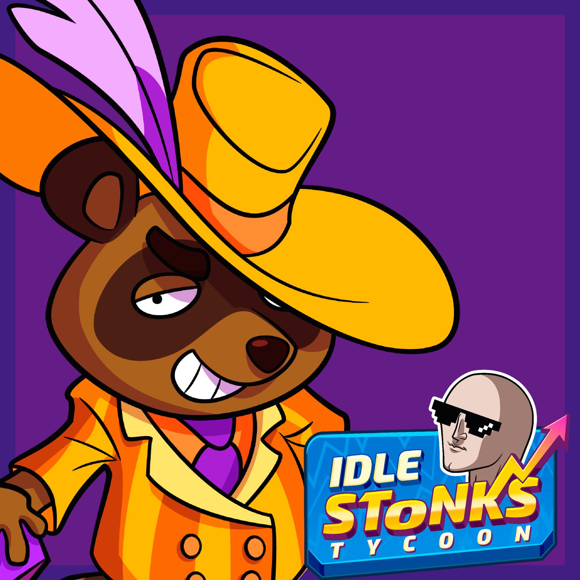 Thays Silva - Characters for "Idle Stonks Tycoon" mobile game