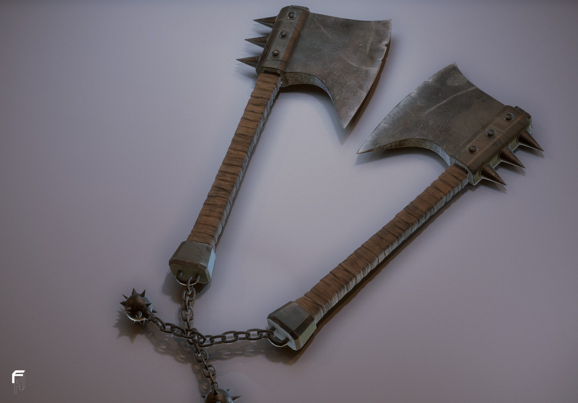 ArtStation - Orcish Axe