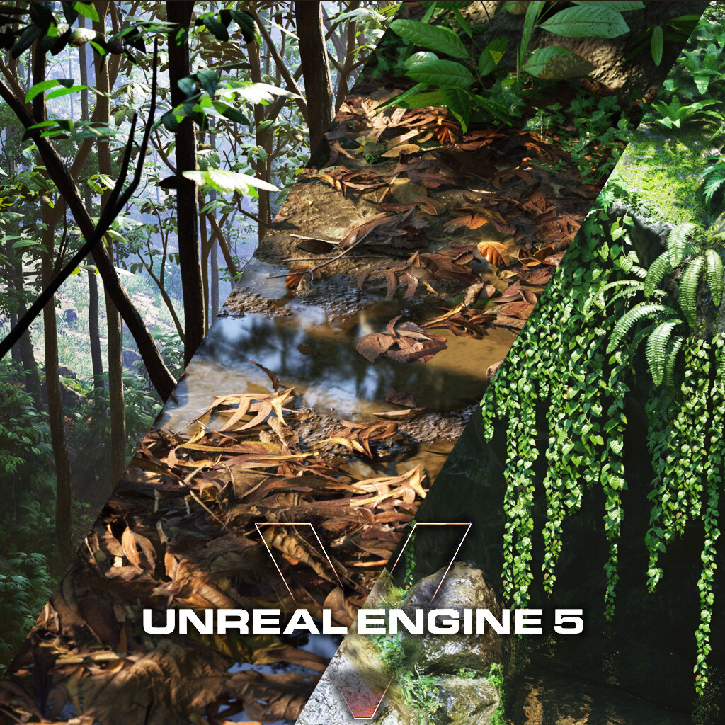 ArtStation - Tropical Rain Forest Cinematic - UE5