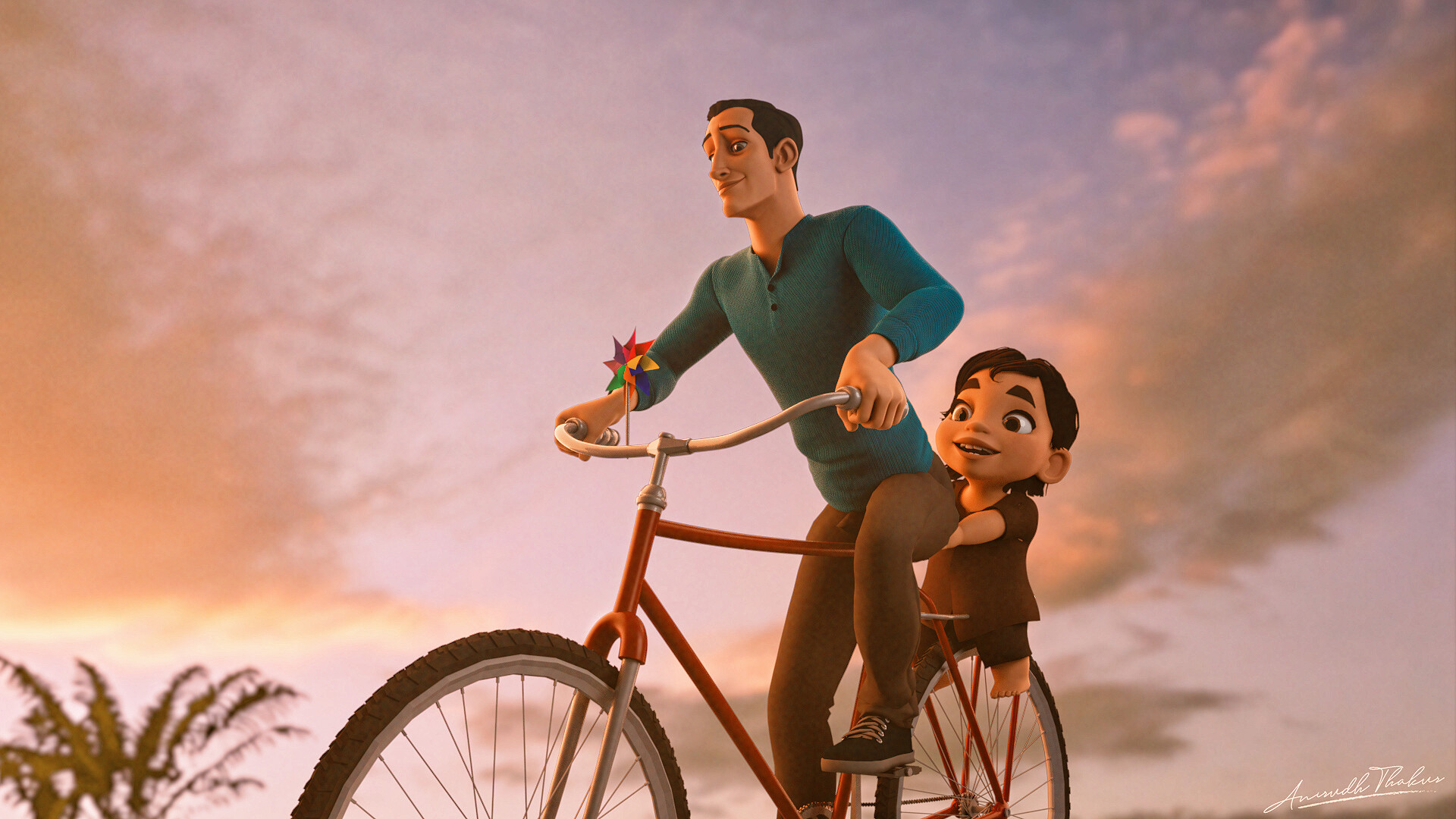 ArtStation - Cycle animation