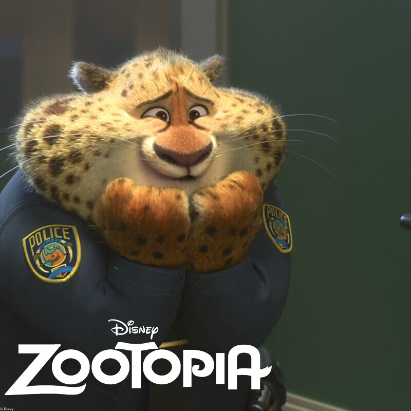 ArtStation - ZOOTOPIA - Officier Clowhauser