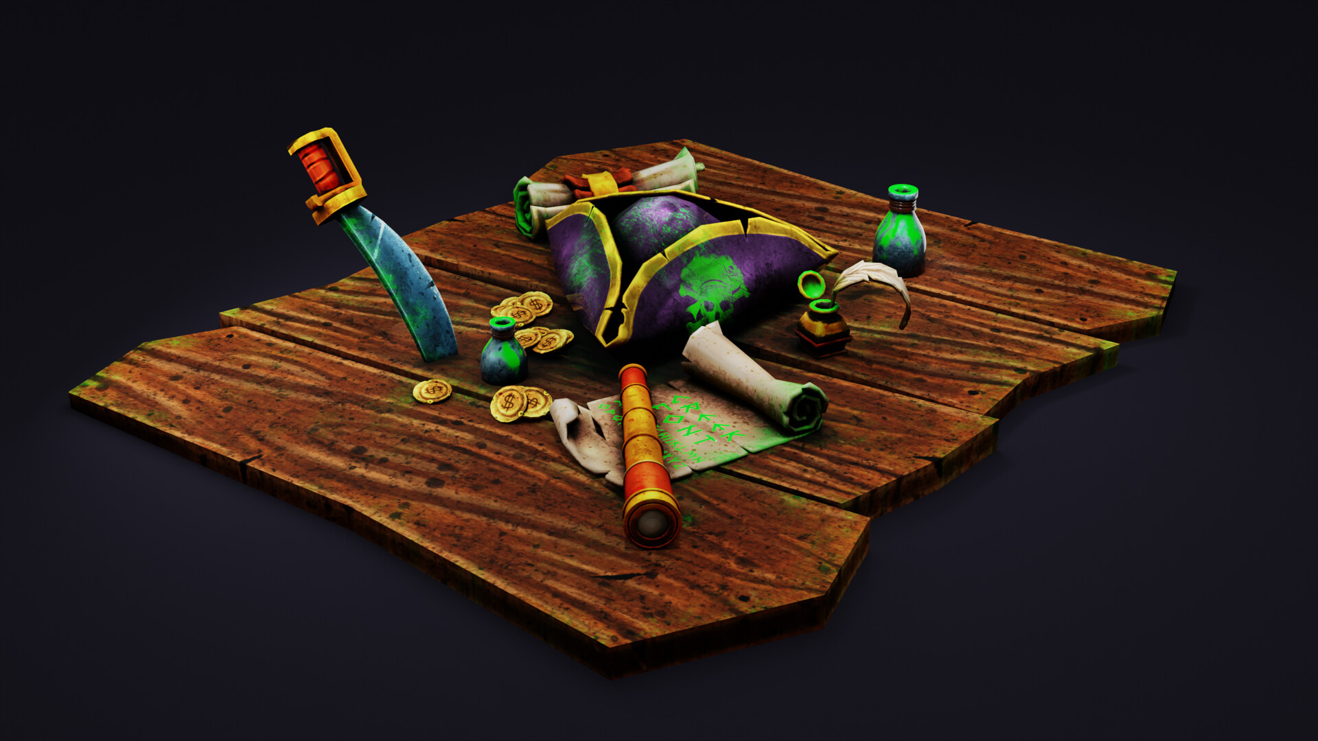 ArtStation - Pirate stuff