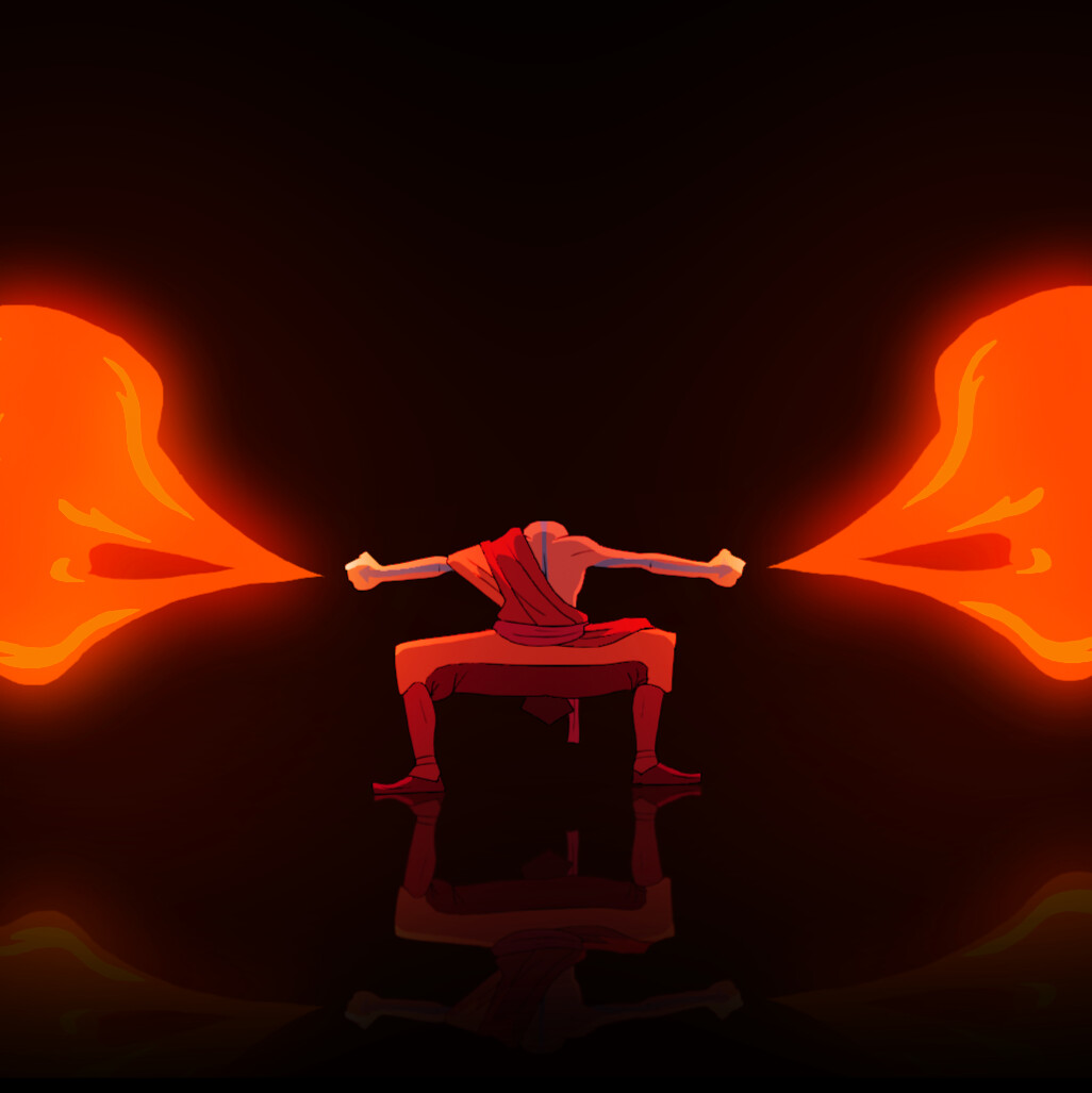ArtStation - Aang animation theme