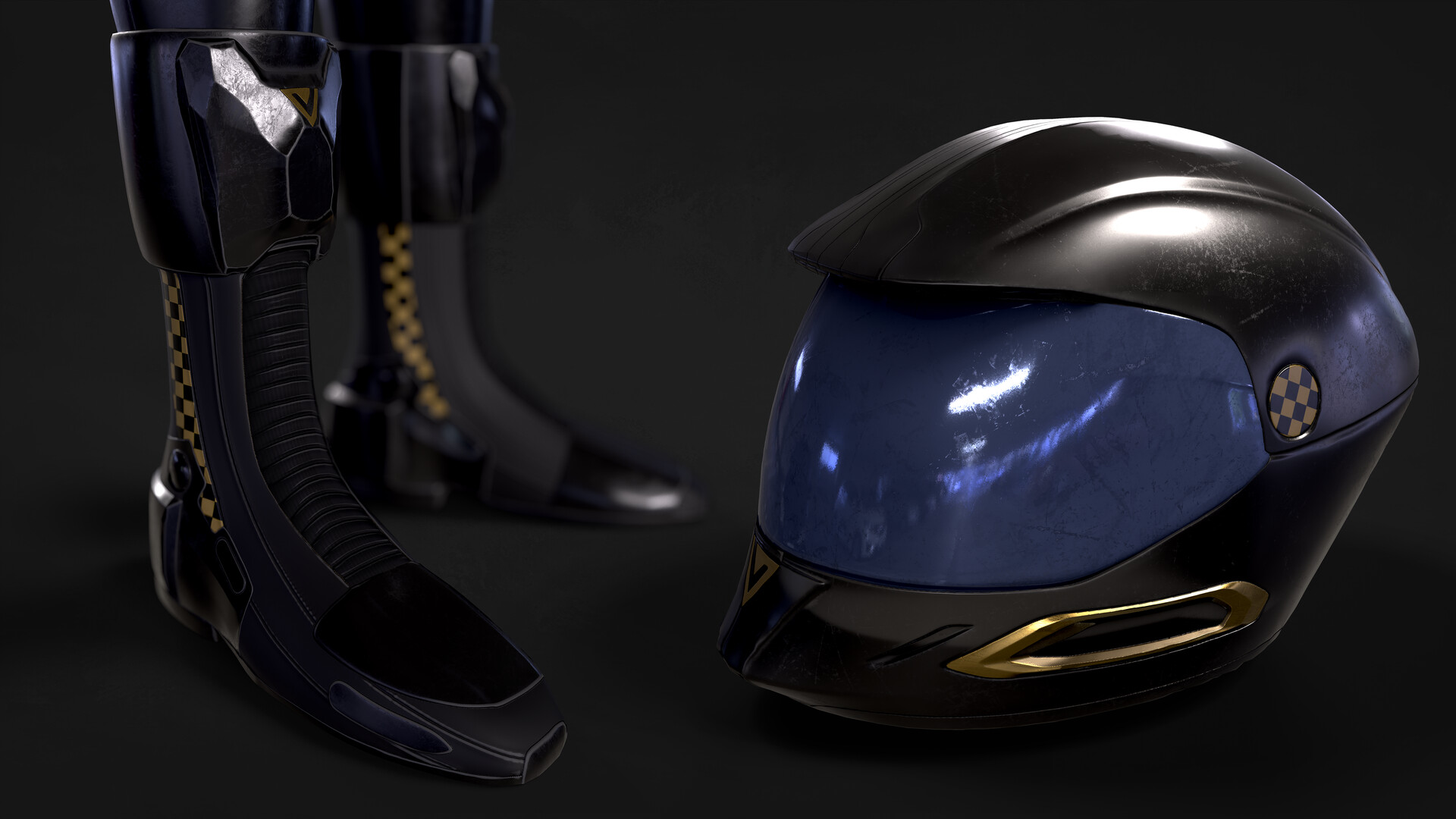 ArtStation - Motorcycle uniform