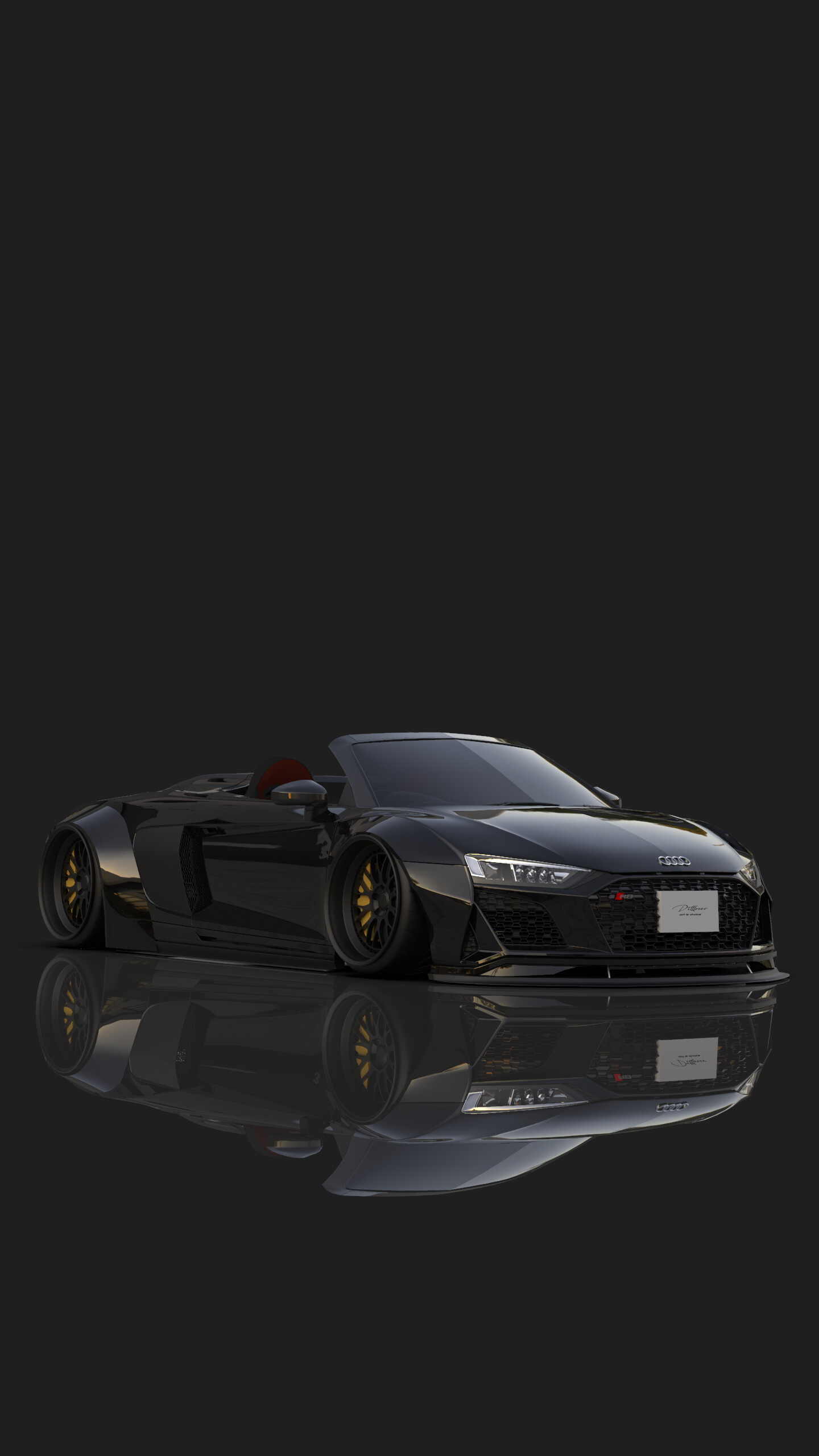 ArtStation - AUDI R8 V10 Spyder Widebody Kit