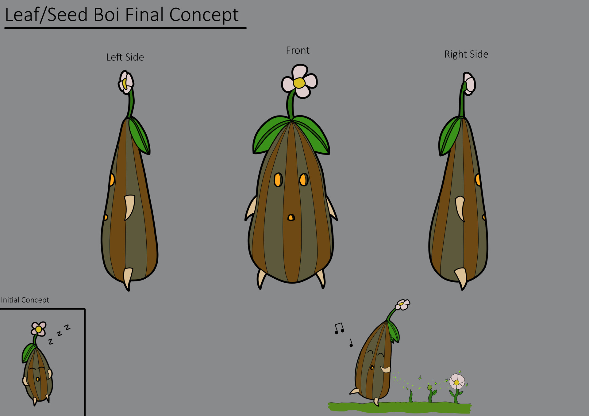 ArtStation - Leaf Boi Animations: Idle