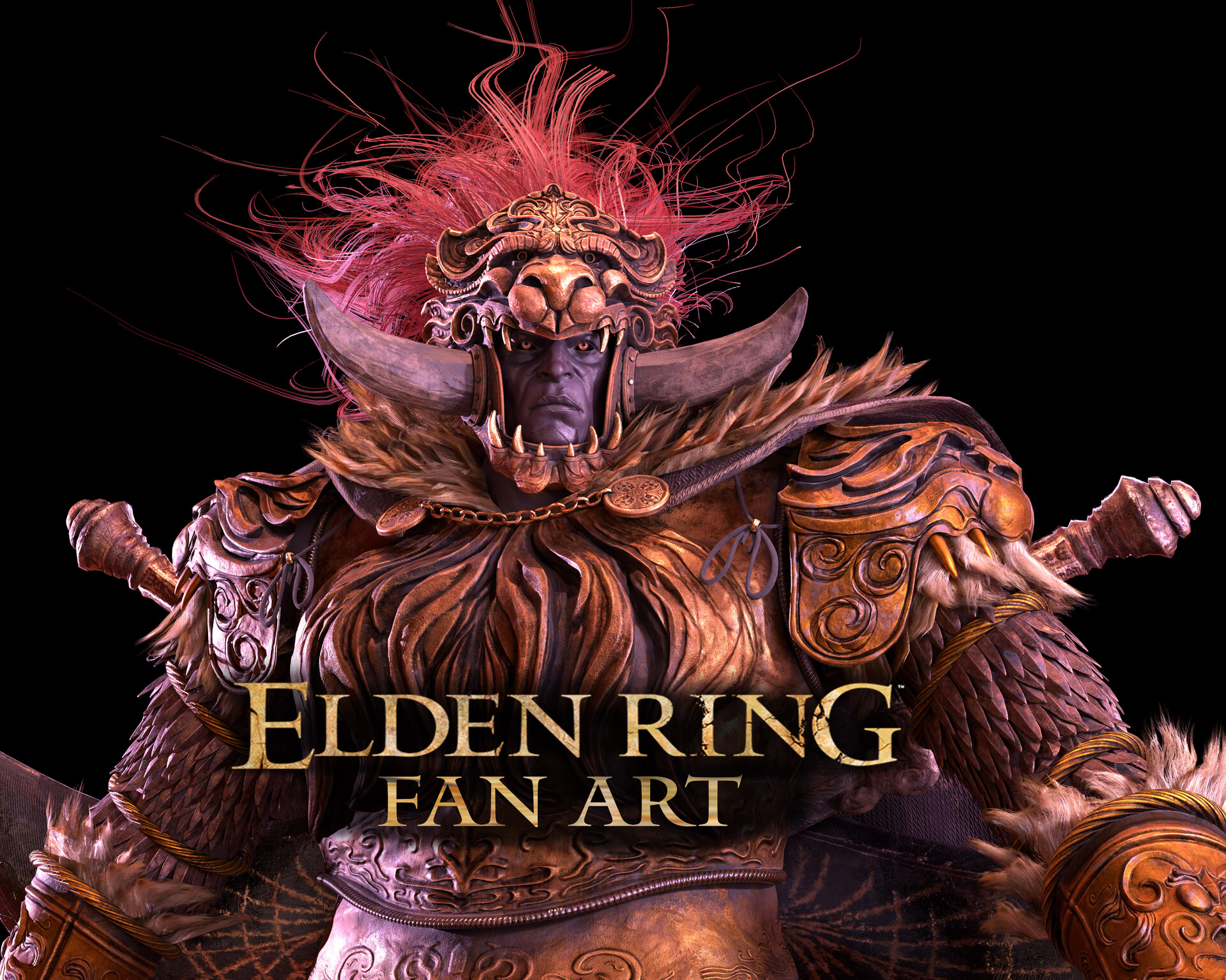 ArtStation - Starscourge Radahn - Elden Ring Fan Art