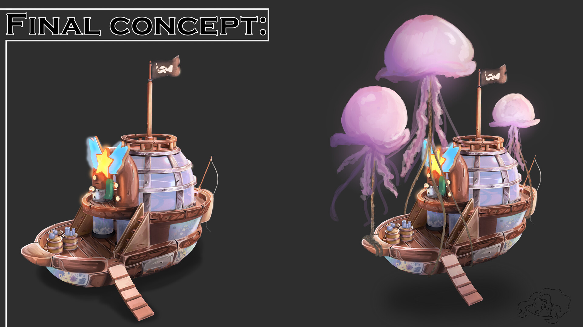 ArtStation - Concept Art: Aquarium Ship