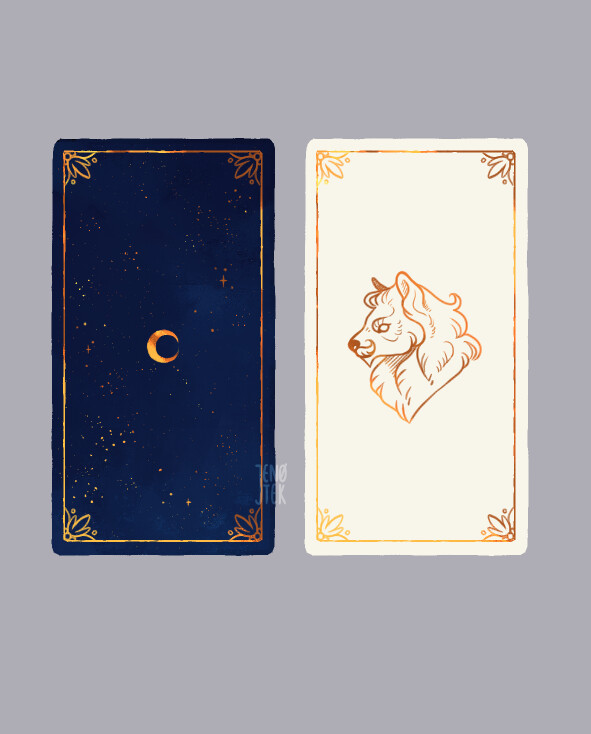 ArtStation - ONE (1) TAROT CARD DESIGN